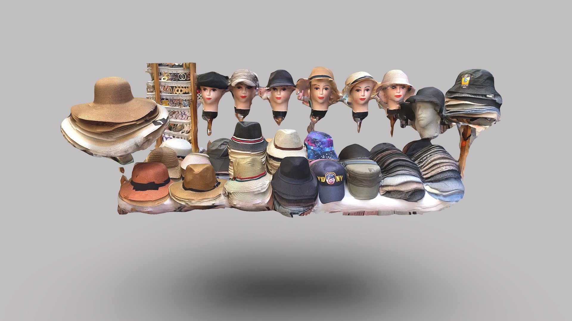 Day 27: Hat Heads - 3D model by Stuart Rosenberg (@s2rosenberg ...