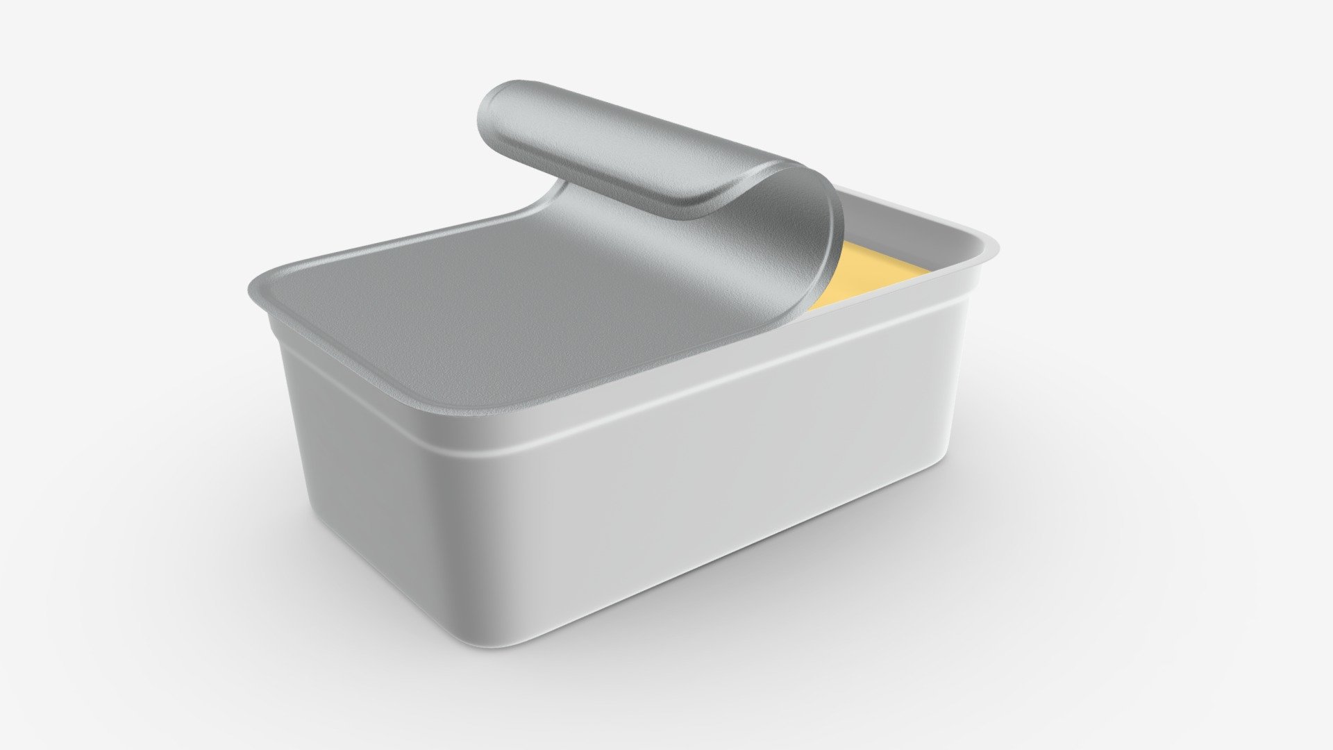 Margarine rectangular package 03 - Buy Royalty Free 3D model by HQ3DMOD ...