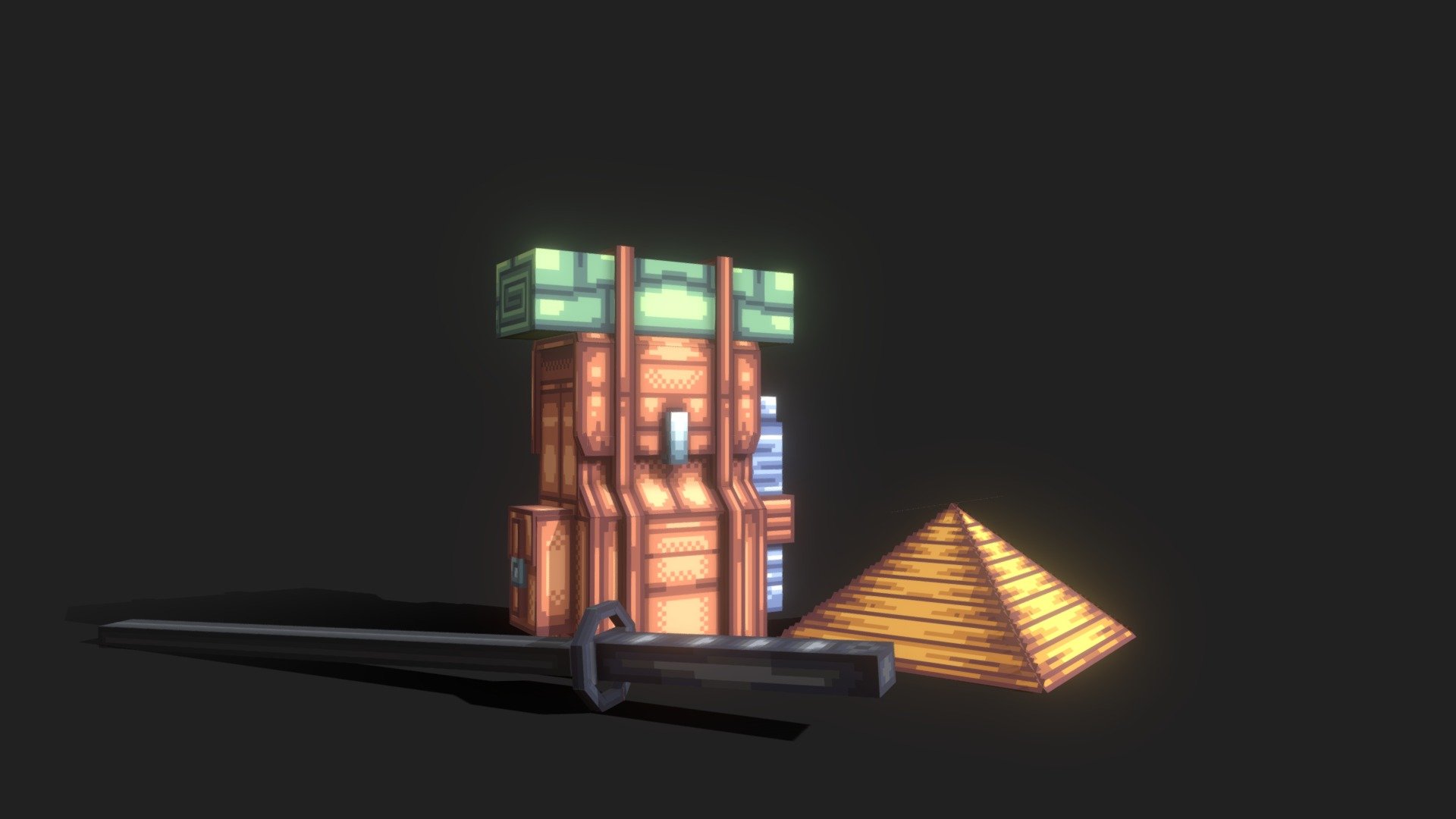 Ronin Set - 3D model by kron (@kron3564) [af12108] - Sketchfab