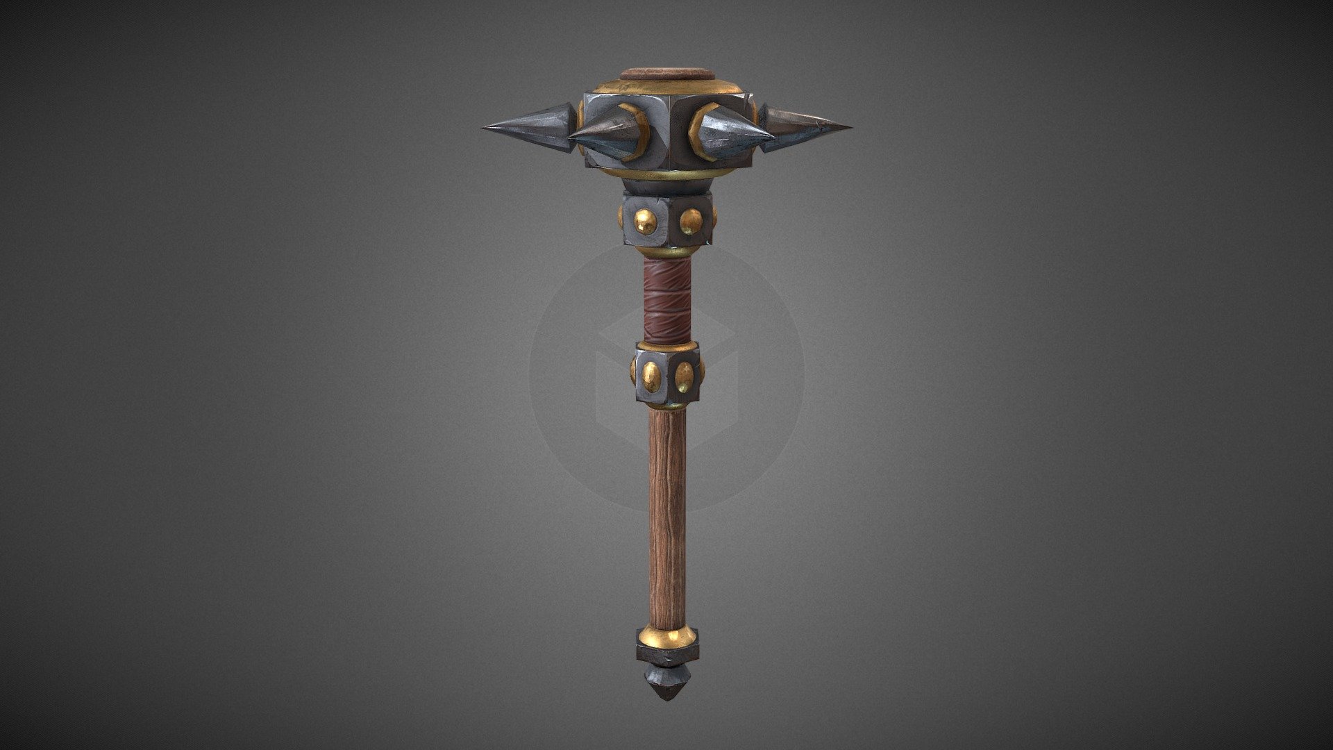 Stylized Mace - 3D model by CAMOPYK [af128cd] - Sketchfab
