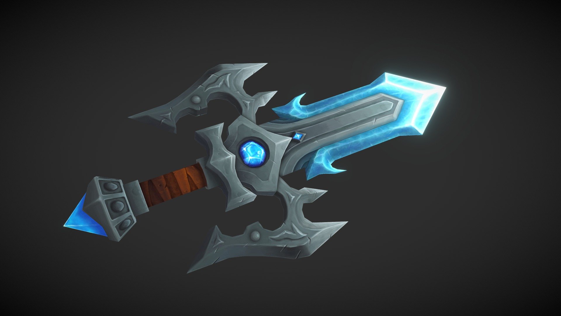Stylized Ice Blade - Buy Royalty Free 3D model by RidingsFx ...