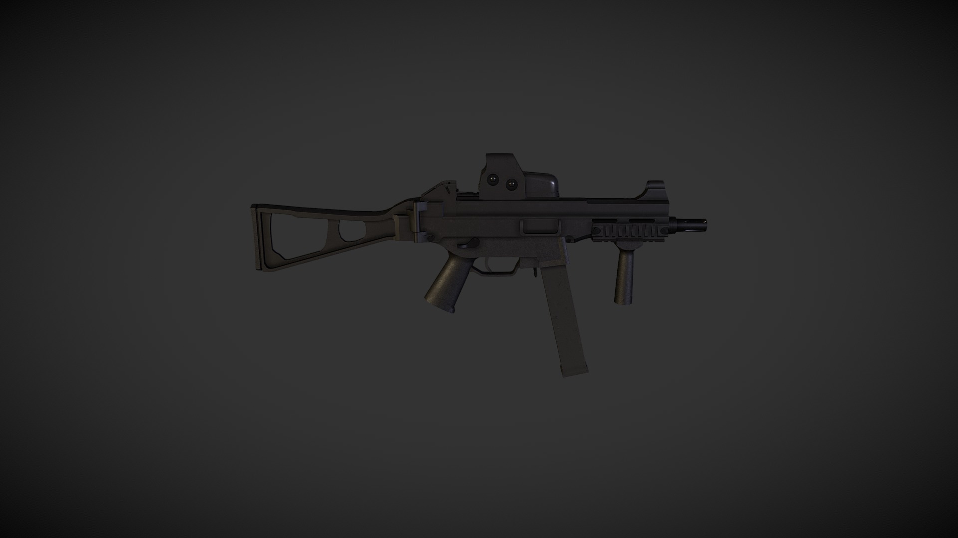 H&K UMP45 EOTech - 3D model by TessaraOxygen (@19vladis97) [af19c4b ...