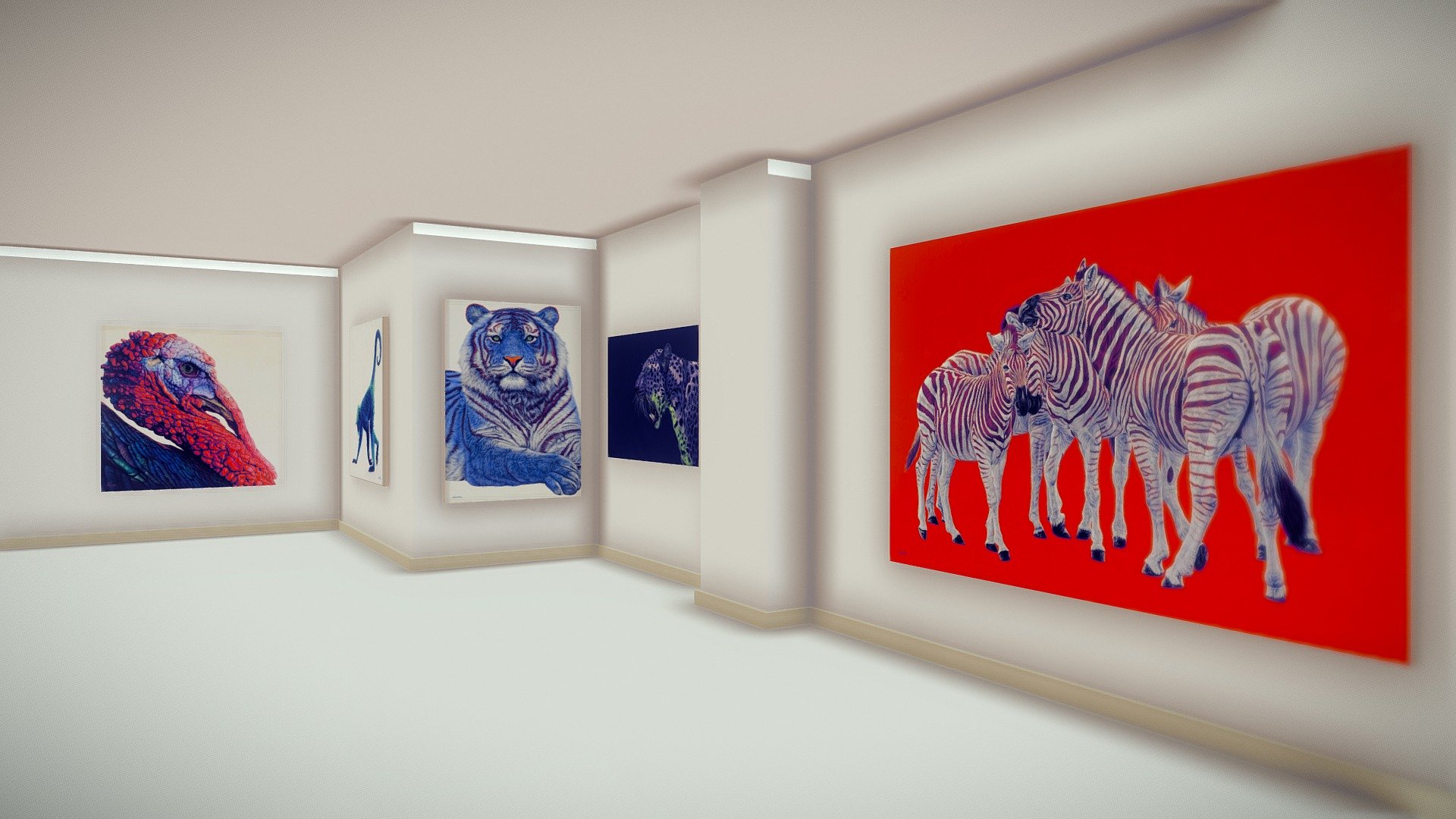 Art Gallery Test - Download Free 3D model by leriil [af1ae41] - Sketchfab
