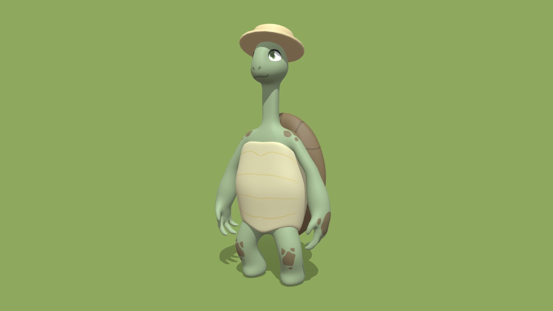 Mayor Turtle - 3D model by mlle_gavroche [af1c011] - Sketchfab