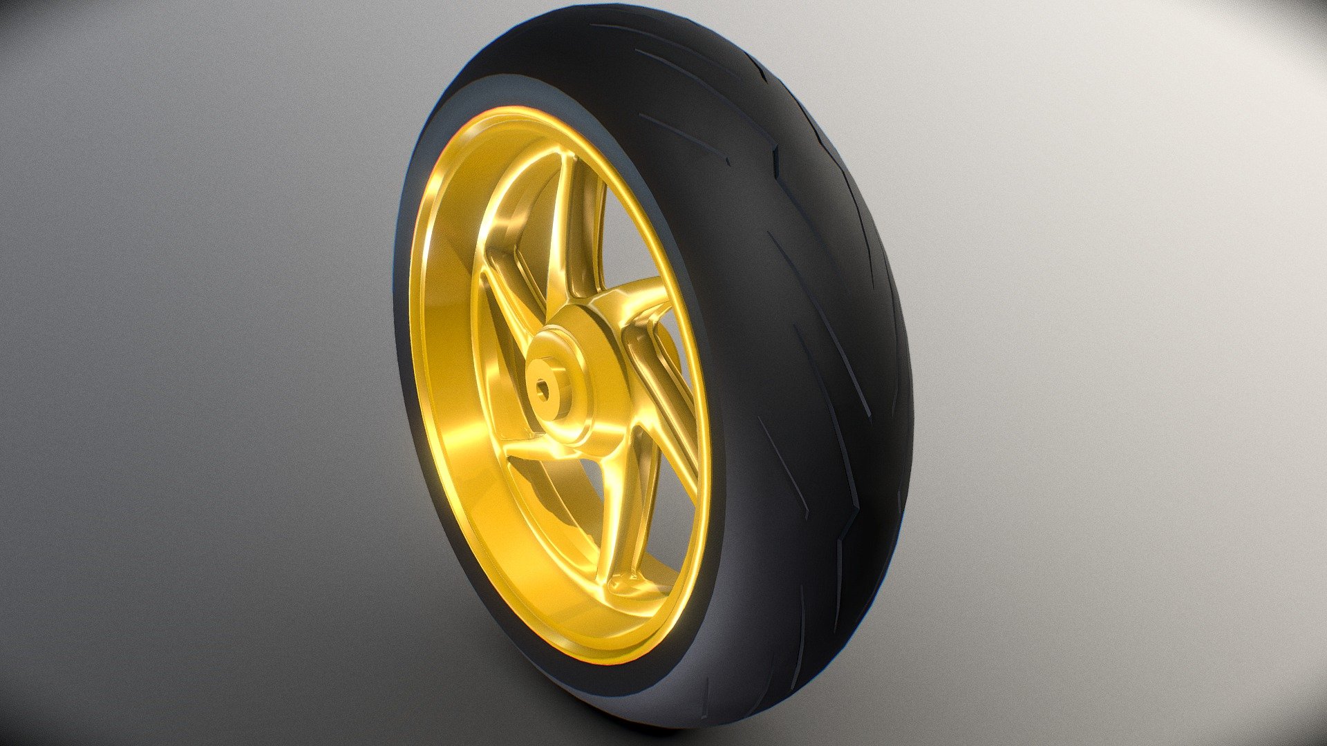 Wheel Tire Motorcycle - 3D model by GameDeveloperBR (@mchornet ...