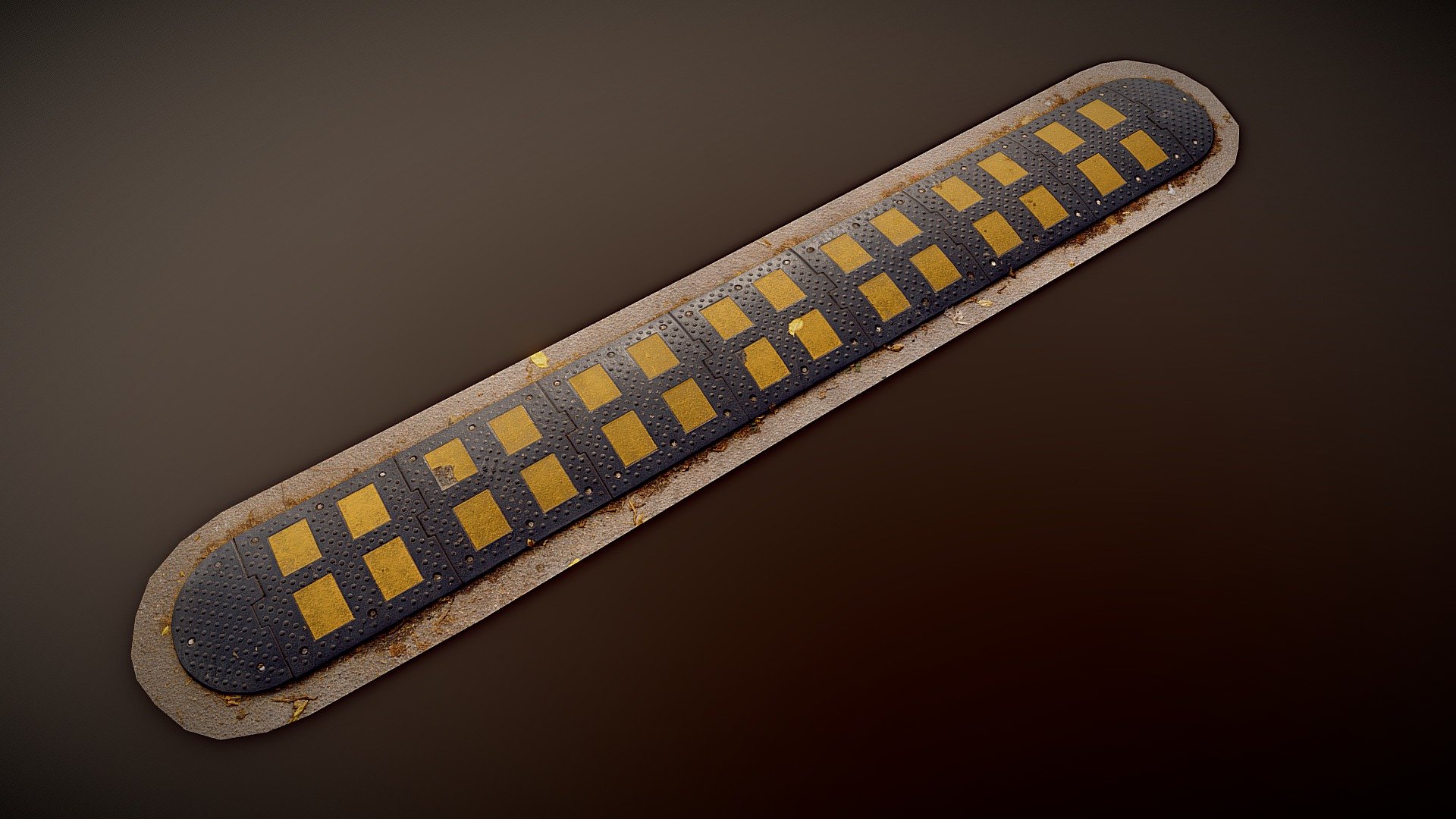 Speed Bump[FREE][LOW] - Download Free 3D model by Alexander Komendant ...