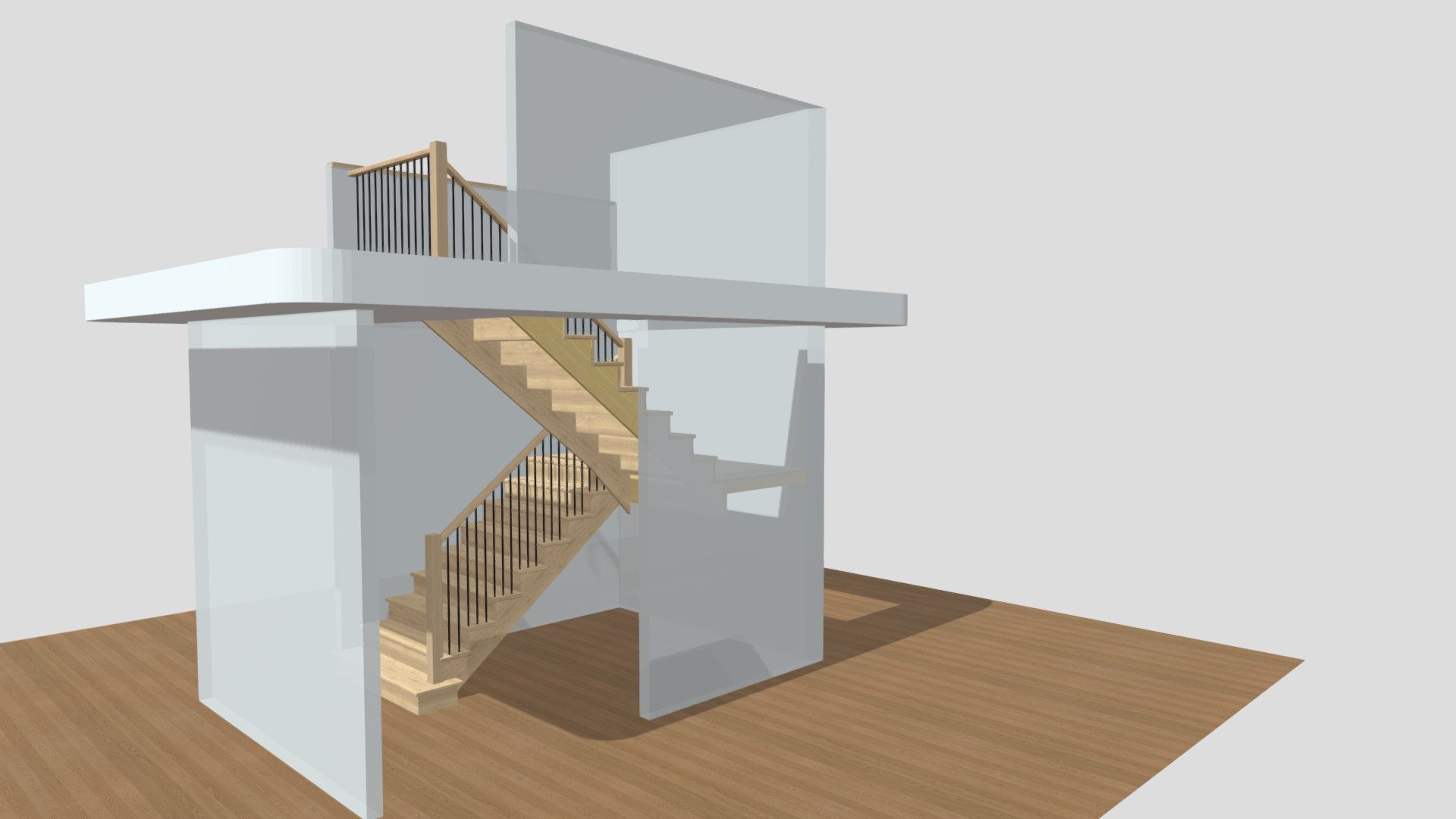 20289 - balustrade - 3D model by staircom [af1d8a5] - Sketchfab