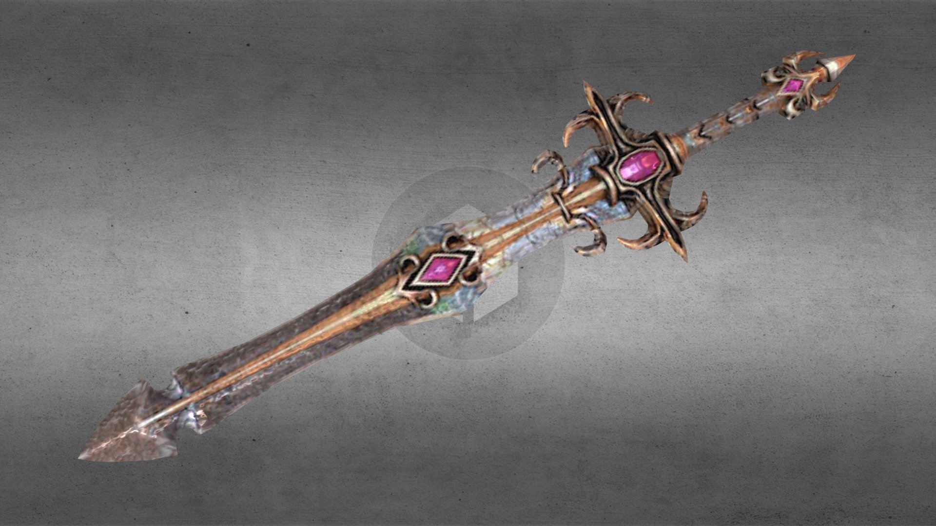 Sword Fantasy Game - 3D model by eurogral [af1fda7] - Sketchfab