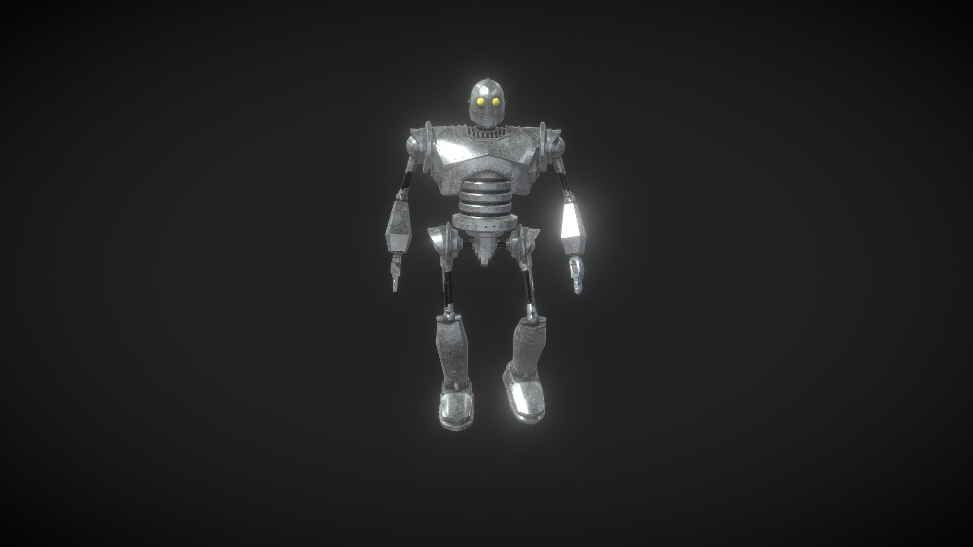 Robot_with_turntable - 3D model by Kishaan [af20711] - Sketchfab