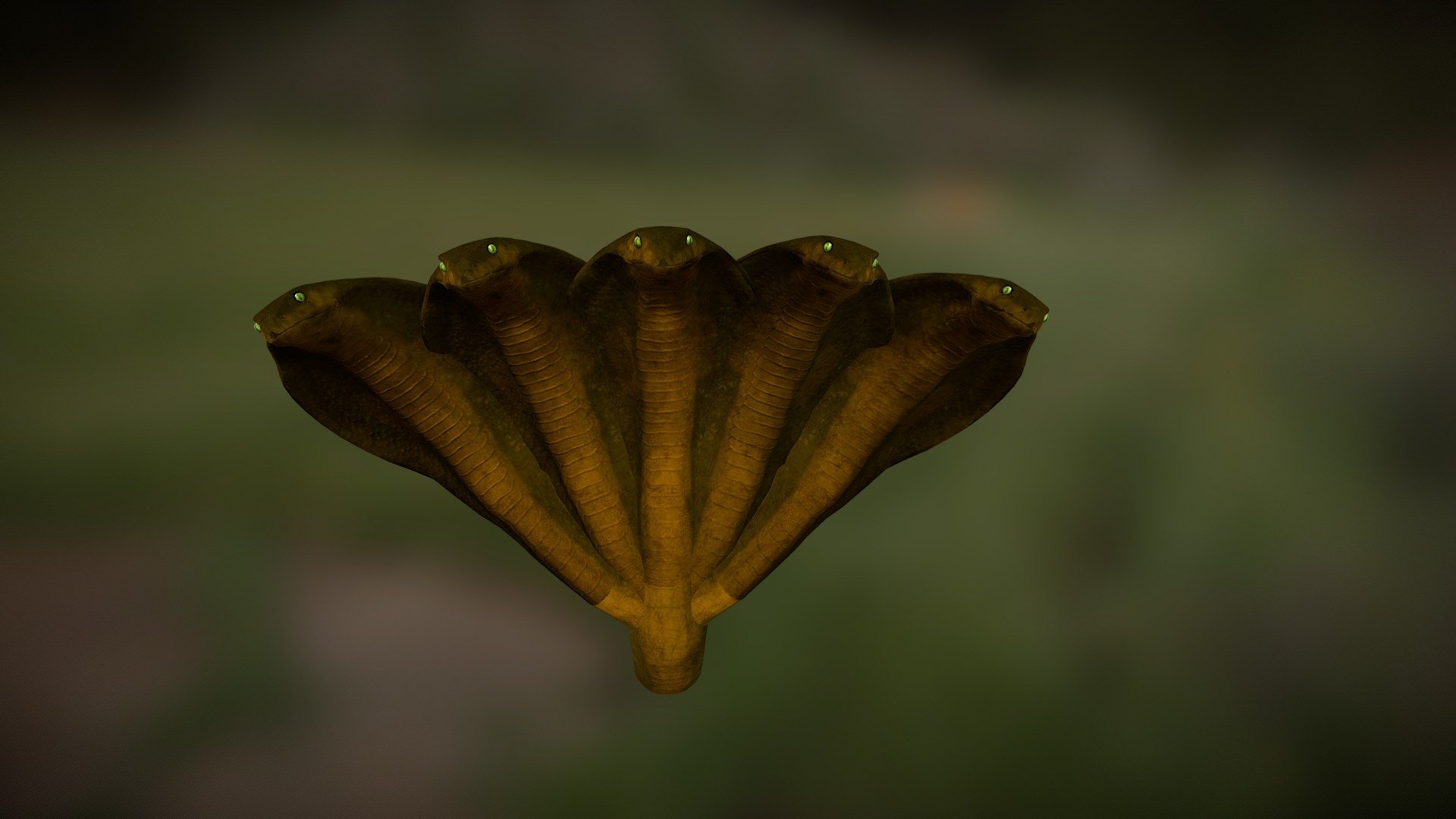 5 Headed Snake - 3D model by Himank Agarwal (@agarwalhimank1015 ...