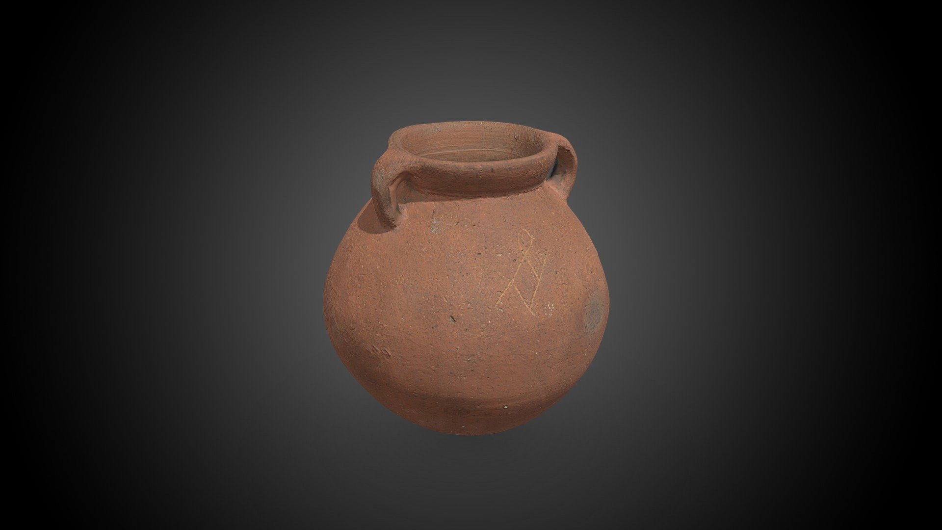 Jar with Kha’s Monogram Scratched - 3D model by Museo Egizio ...