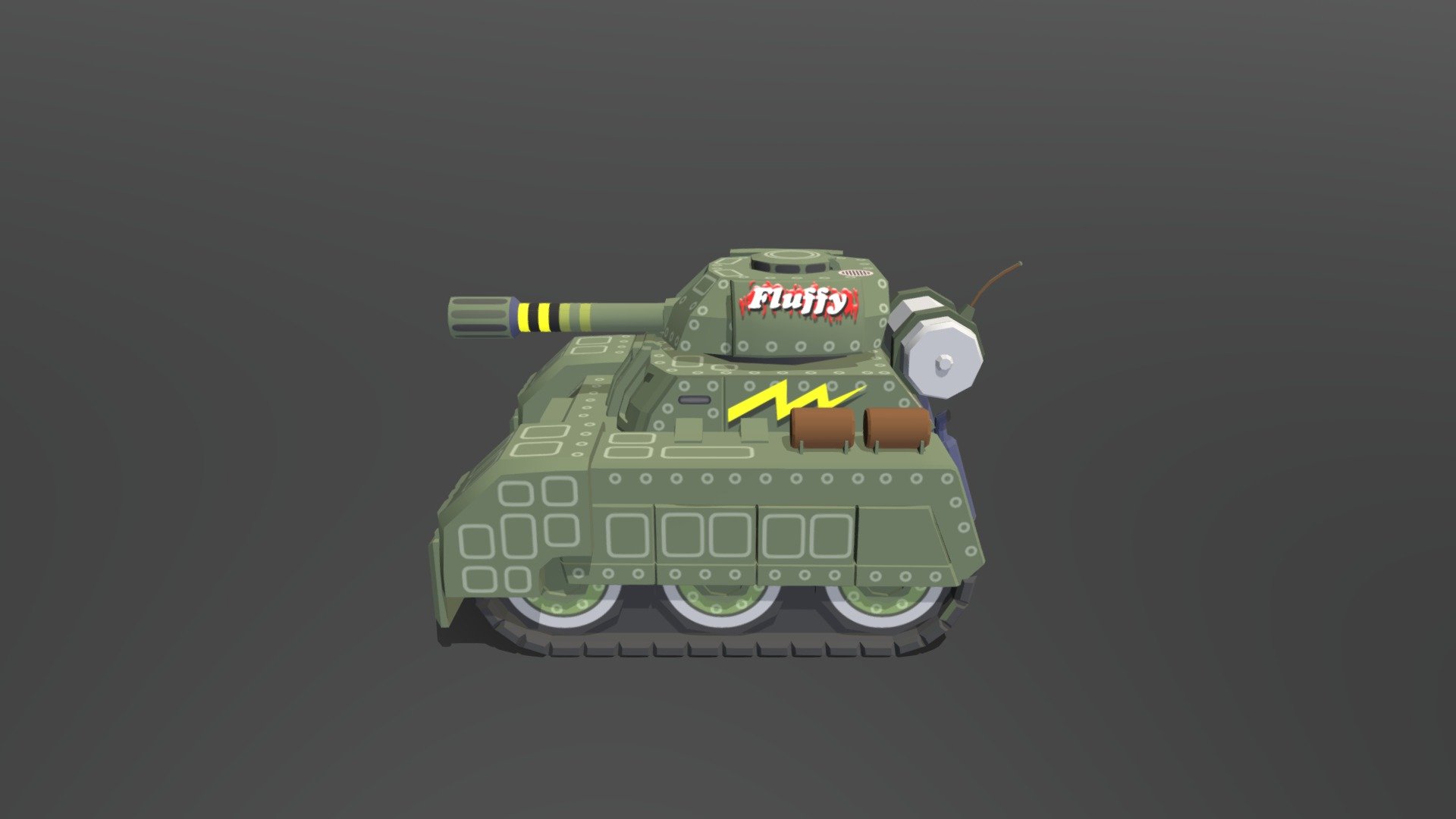 Tank Final Pass - 3D model by Tristan Kempen (@vcauxilum) [af249b2 ...