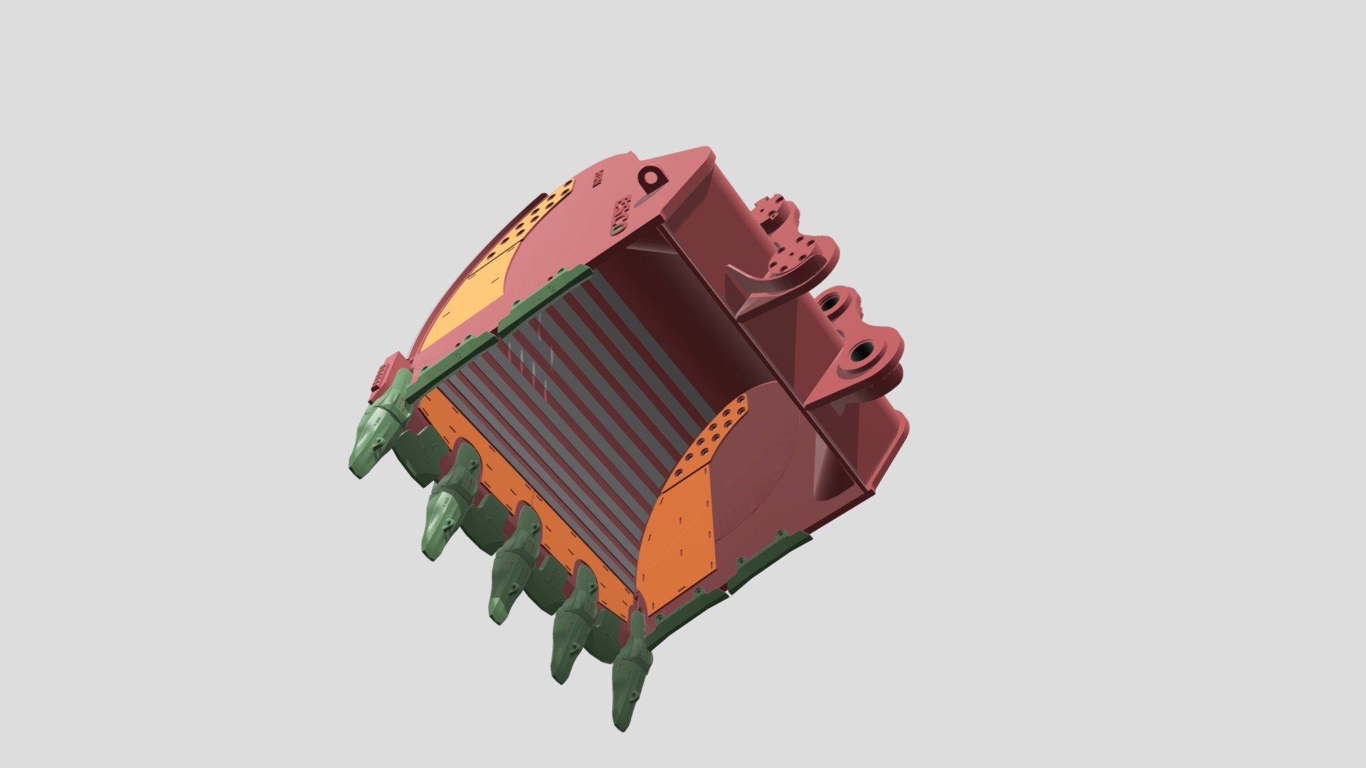 EC950 ESCO Mining bucket - 3D model by Anonimous (@eelerdna) [af25d06 ...