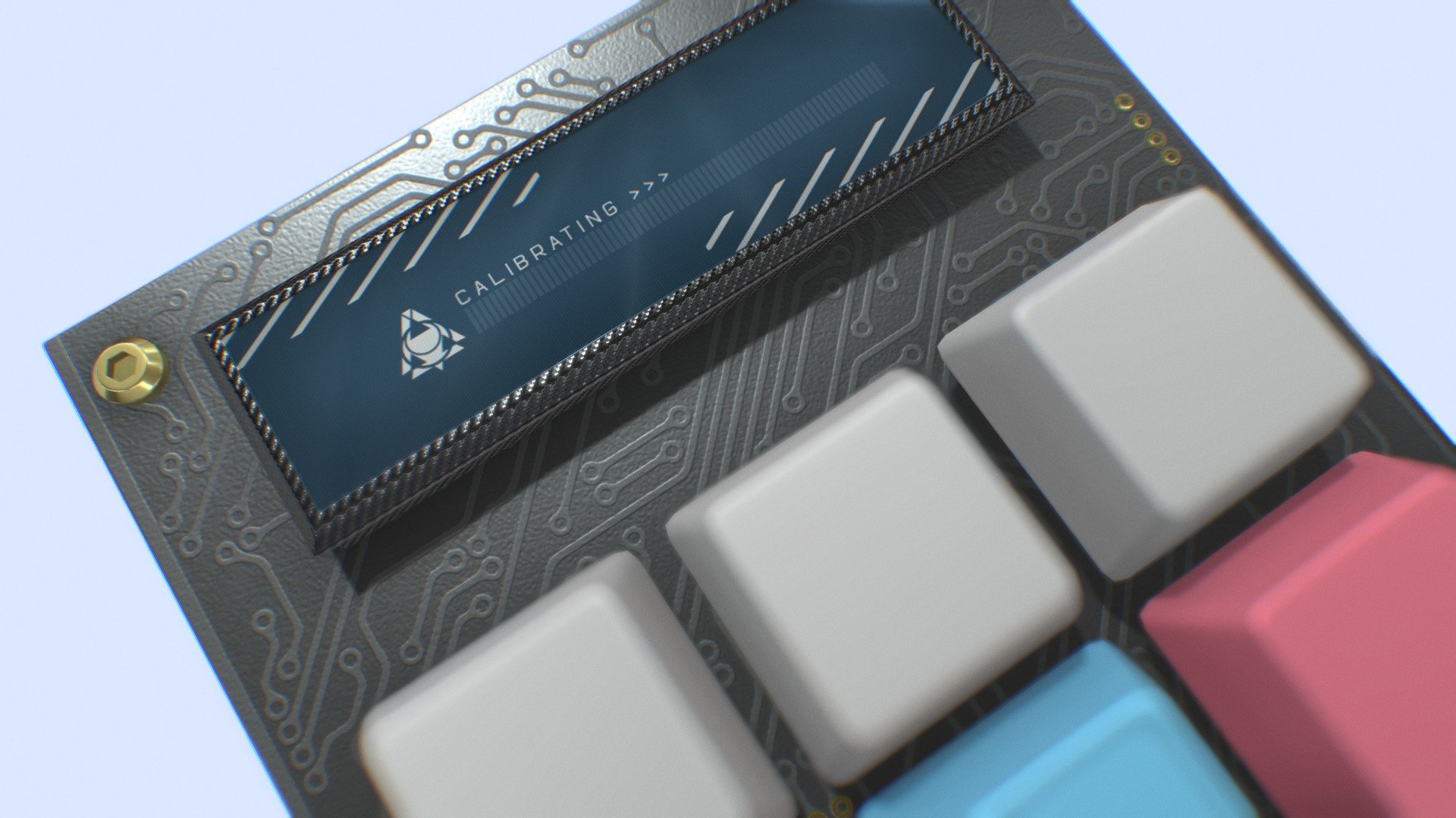 DIY Programmable Macro pad v1 - 3D model by Dicky Hewage (@dickyhewage ...