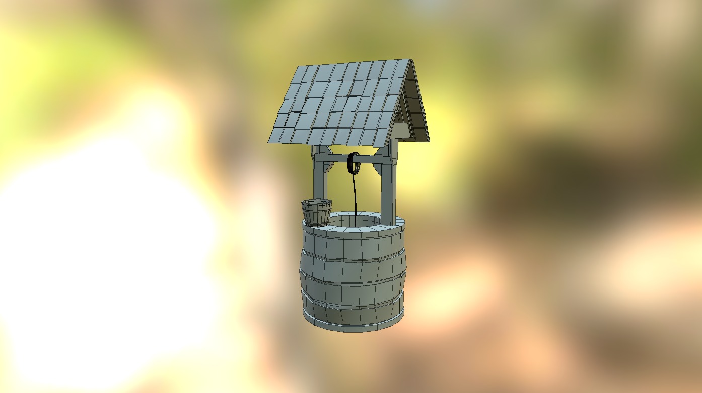 Well Model - 3D model by nataliekmiller [af27f66] - Sketchfab