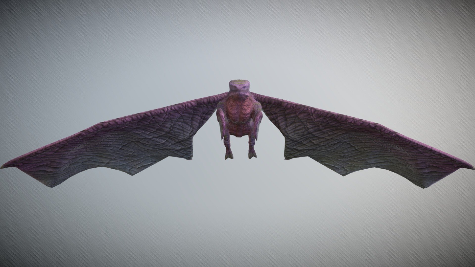 Flying Beast (LowPoly) - Download Free 3D model by Eduardo Kuhn ...