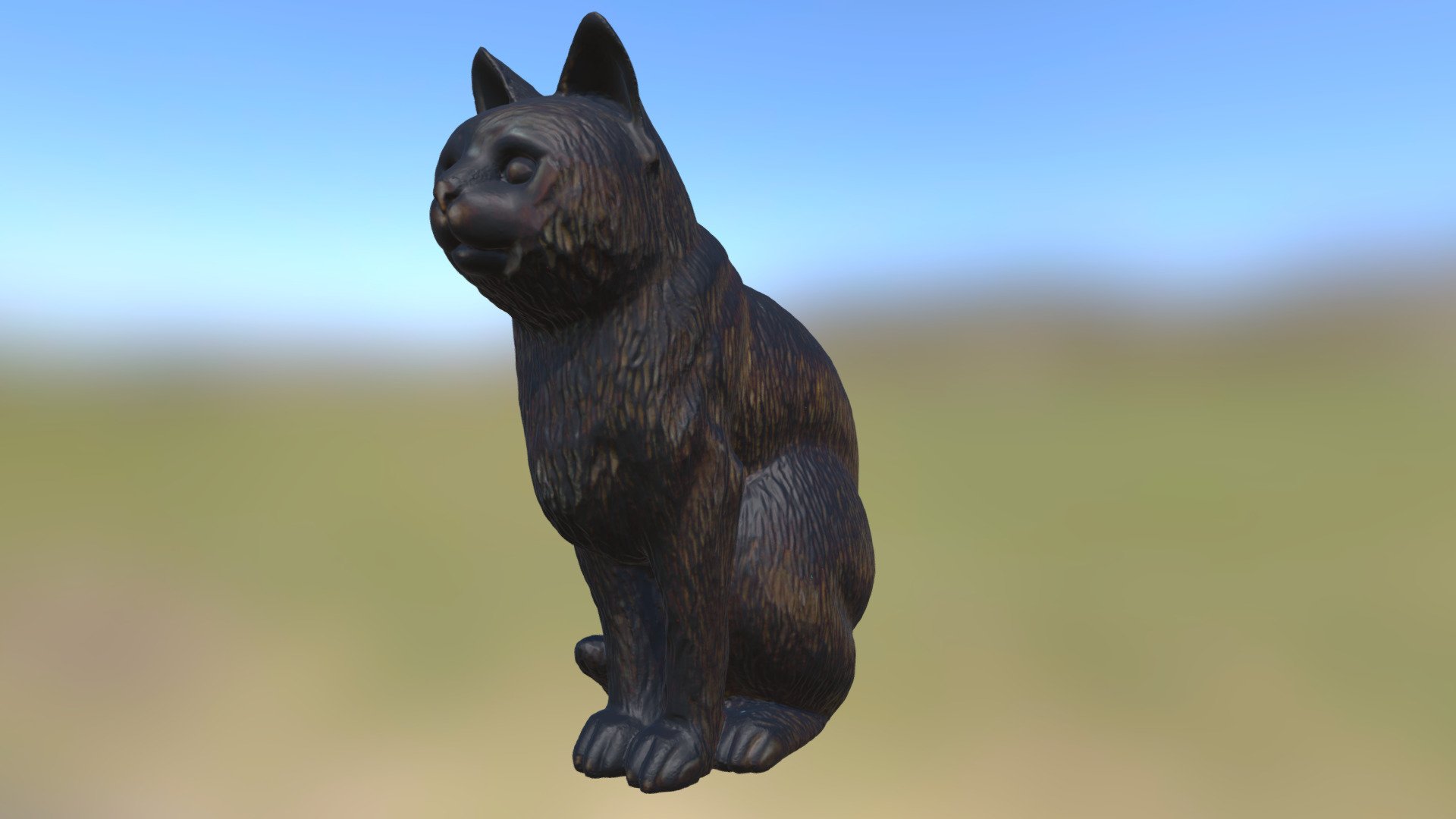 Le Chat - 3D model by pattarrian [af2a049] - Sketchfab
