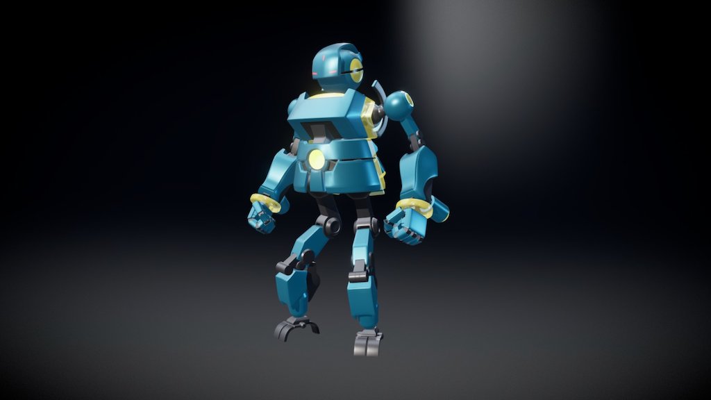 robort stuff 01 - 3D model by panlee_3d [af2a4e1] - Sketchfab