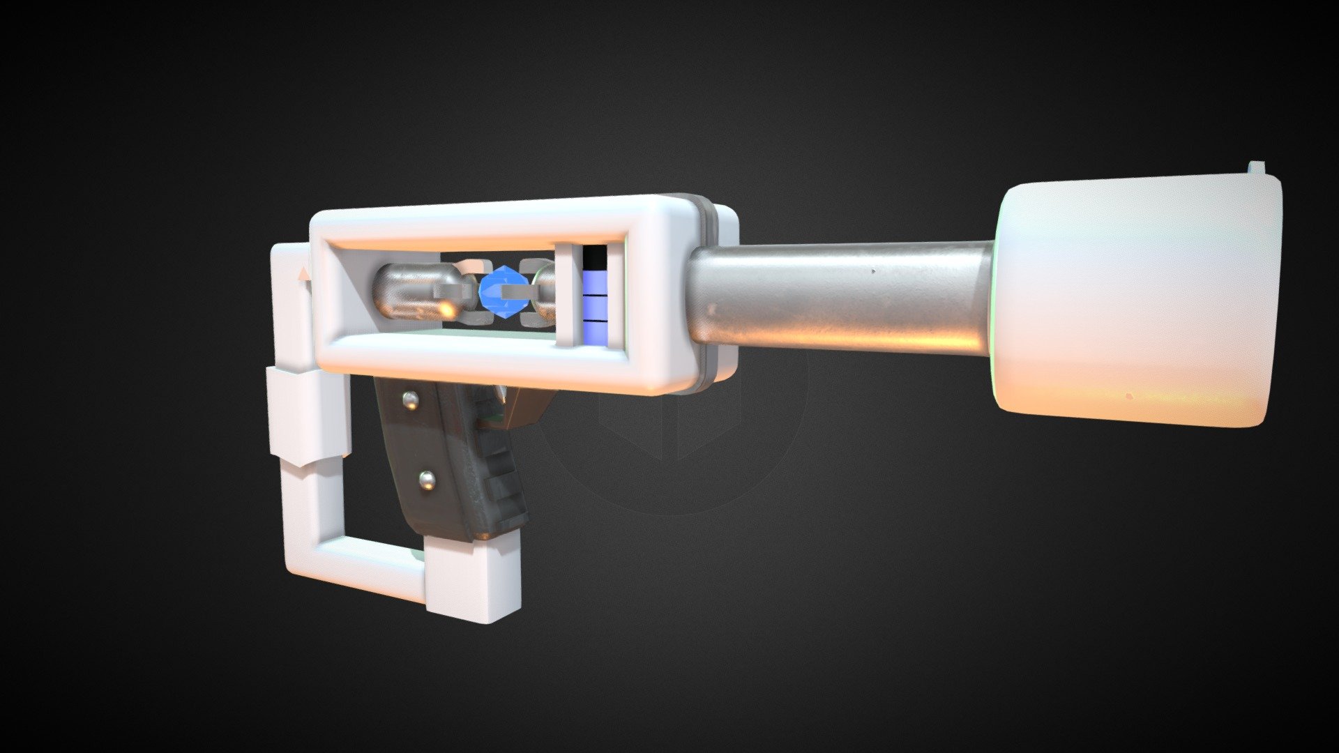 CRYSTAL GUN - Download Free 3D model by Sr_Bodinho [af2ace2] - Sketchfab