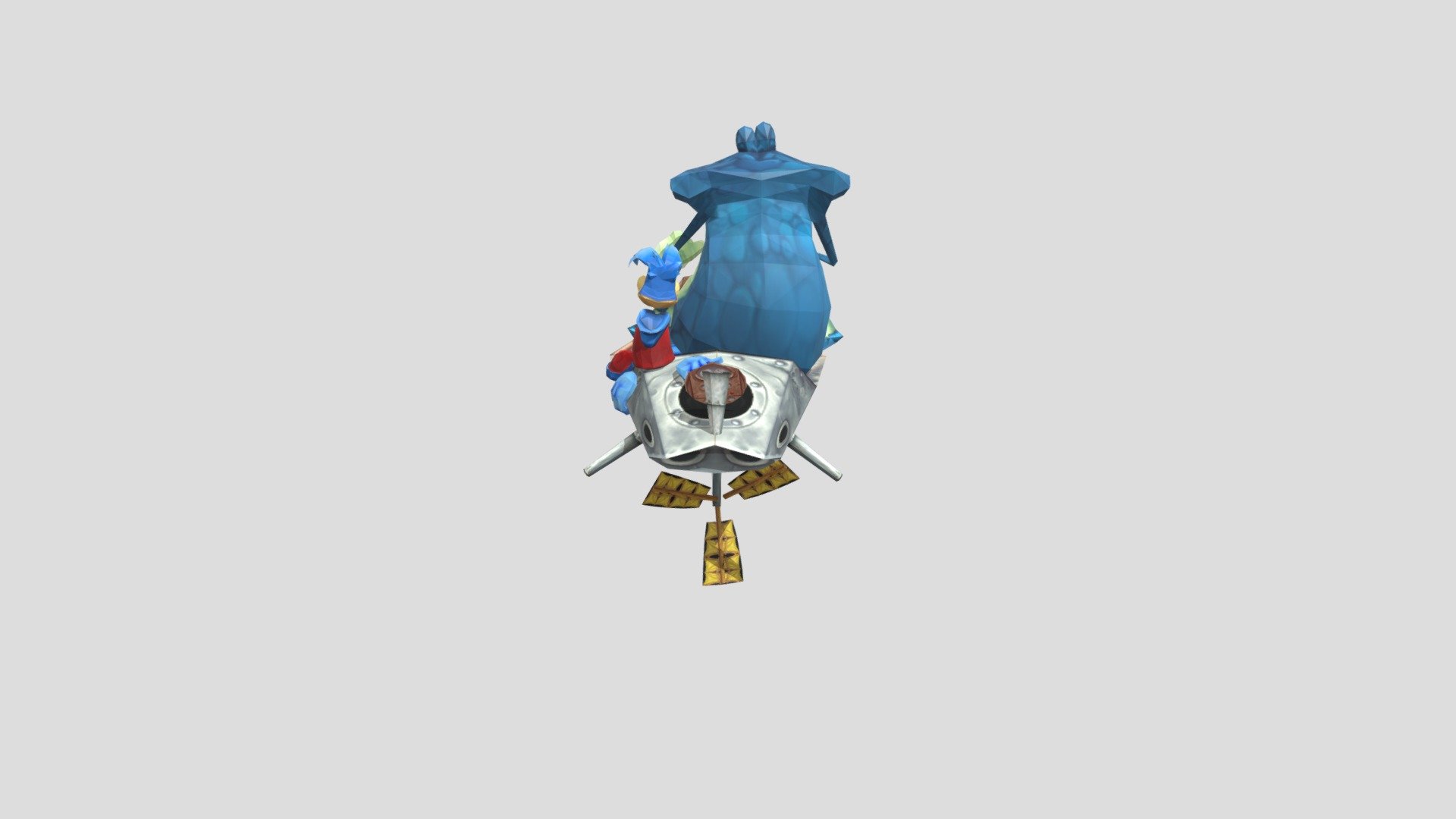 Rayman - Download Free 3D model by GoobenHeimer [af2af3a] - Sketchfab