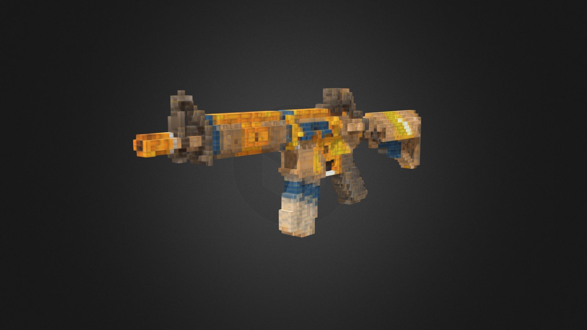 M4-Raftel [Minecraft] - 3D model by Foxy13_ (@gigi59) [af2c670] - Sketchfab