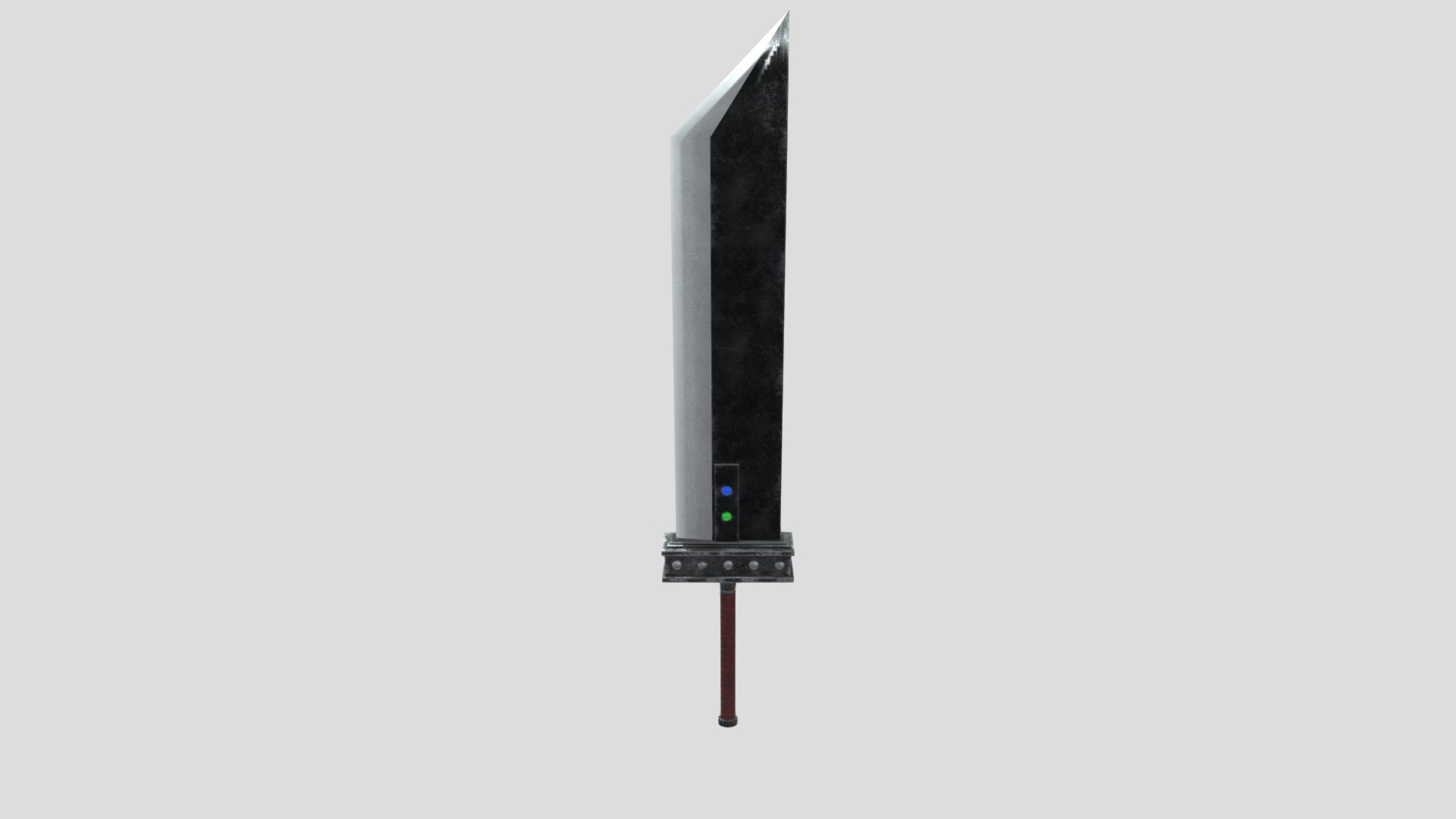 Buster Sword-FF7 Remake - 3D model by RBZ_7 [af2d543] - Sketchfab