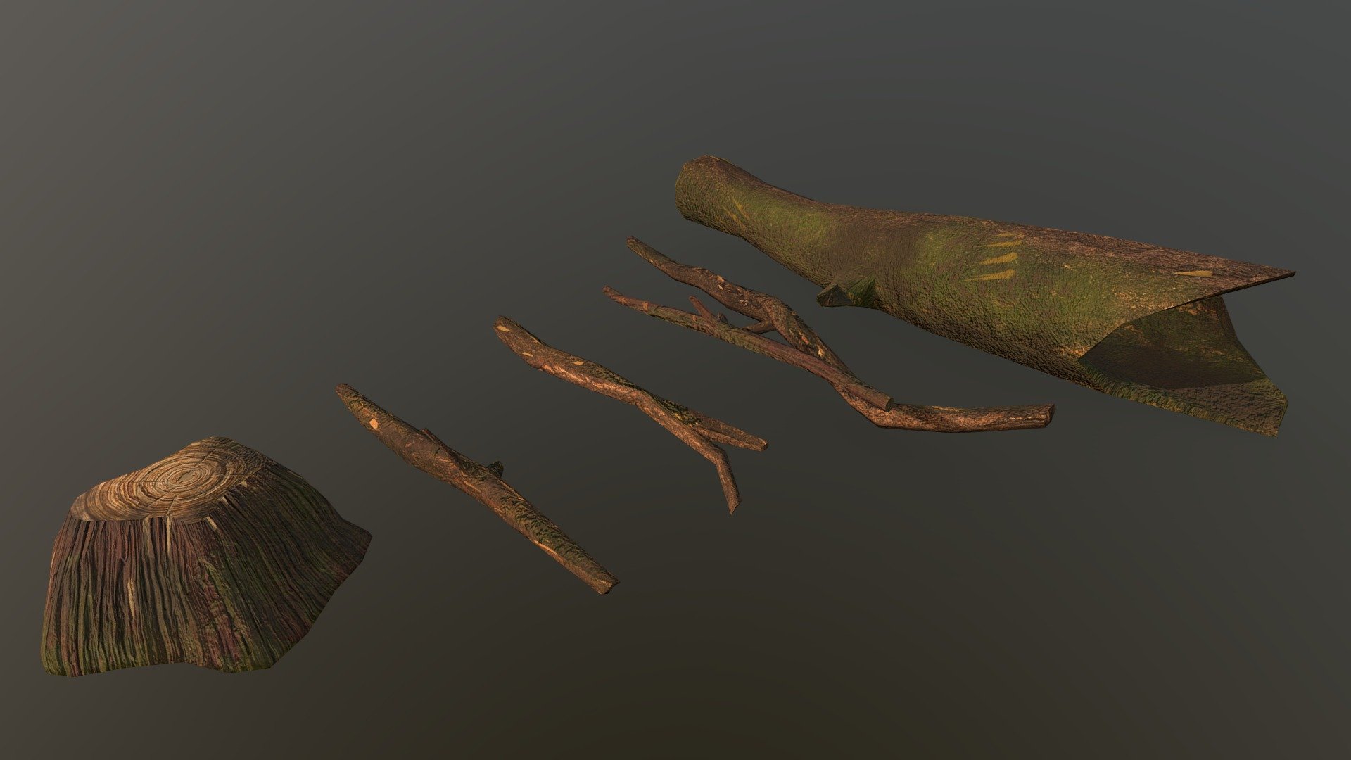 AVG: Wooden parts - 3D model by jakarta [af2f430] - Sketchfab