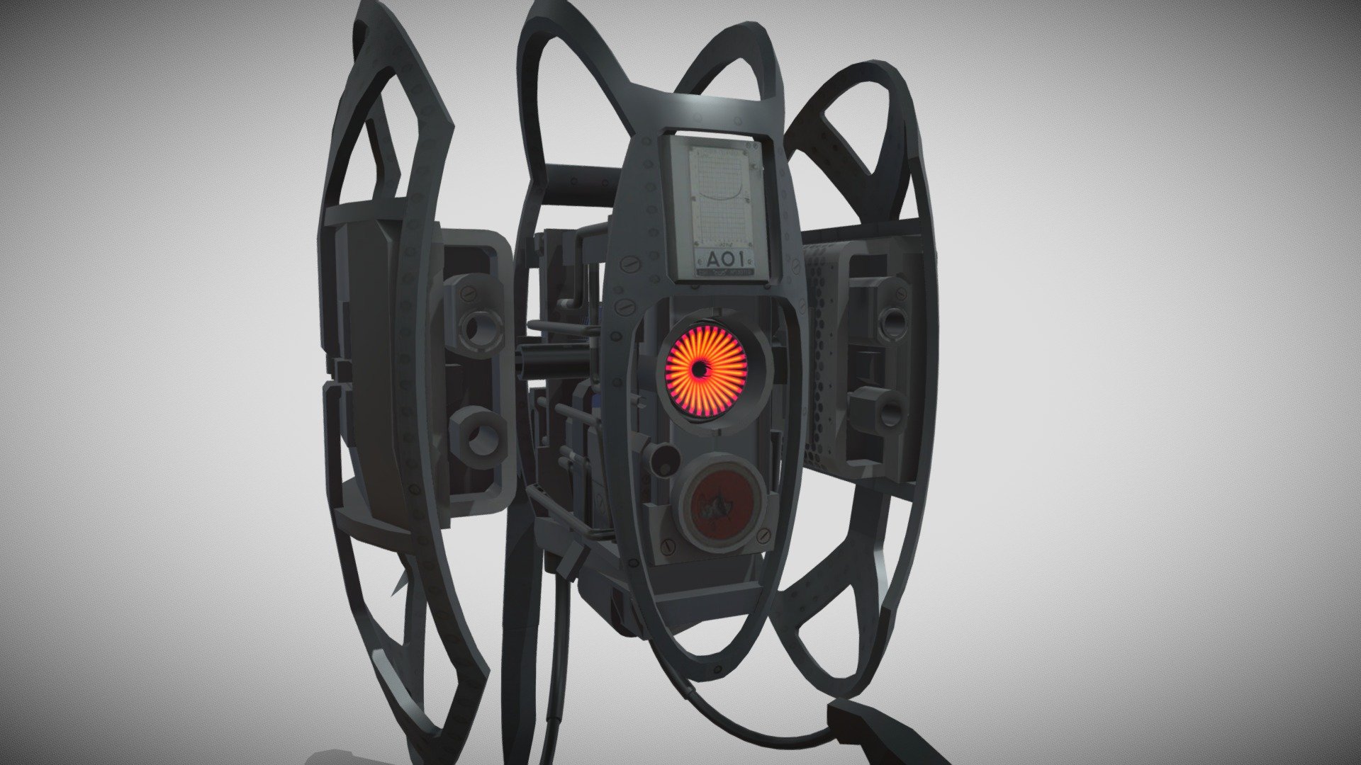 Defective Turret (Reupload) - Download Free 3D model by Portaller ...