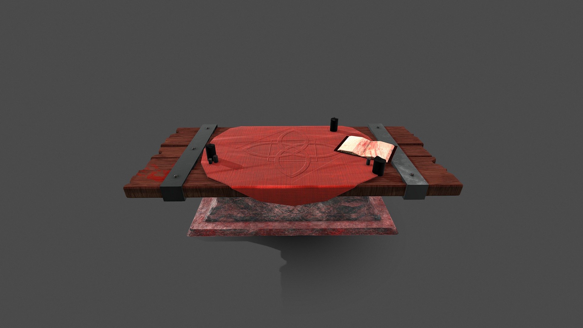 Model of Ritual Table - Download Free 3D model by Chloe Groombridge ...