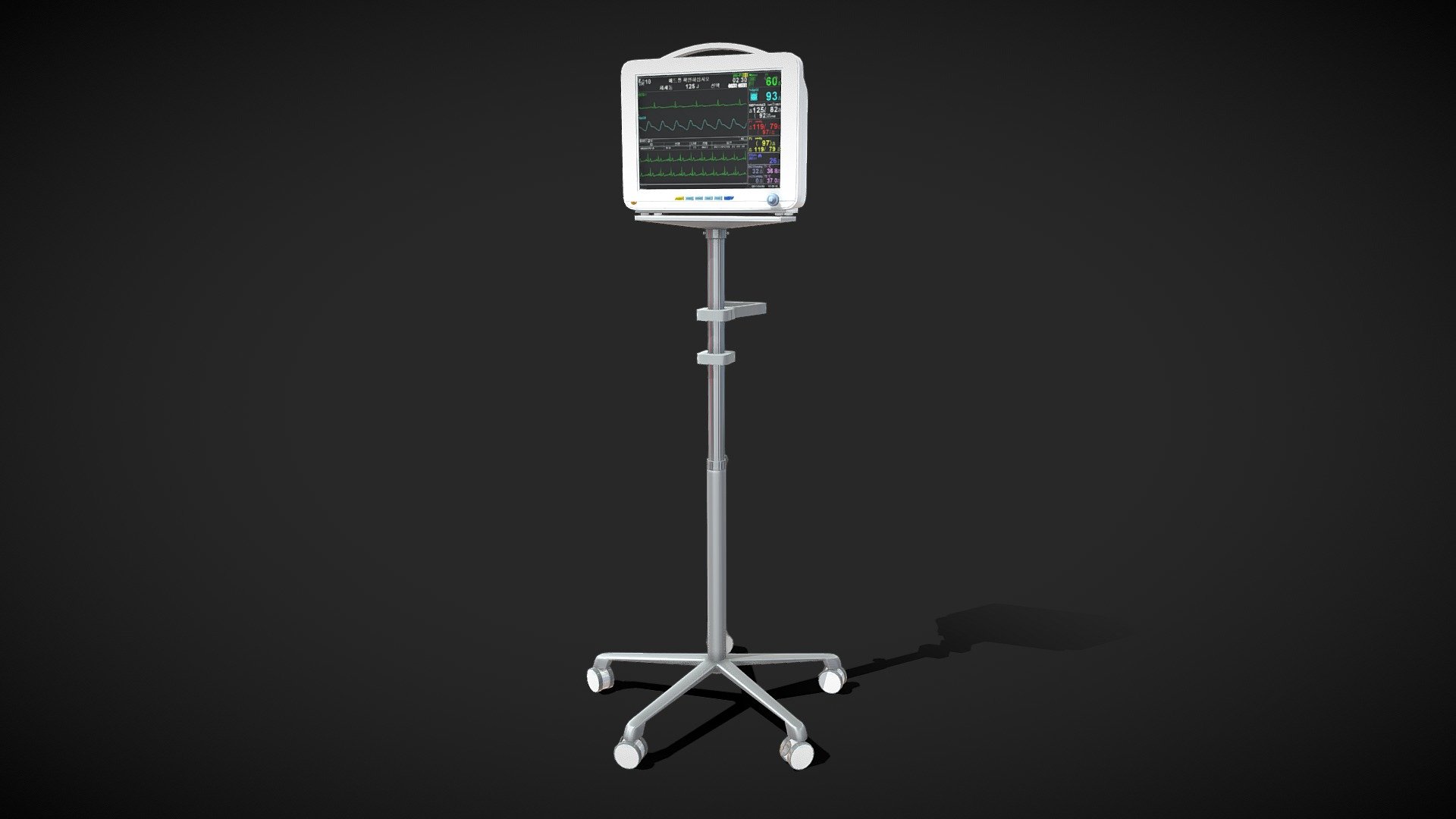 Patient monitor - Buy Royalty Free 3D model by DanmeKR (@Danme135 ...