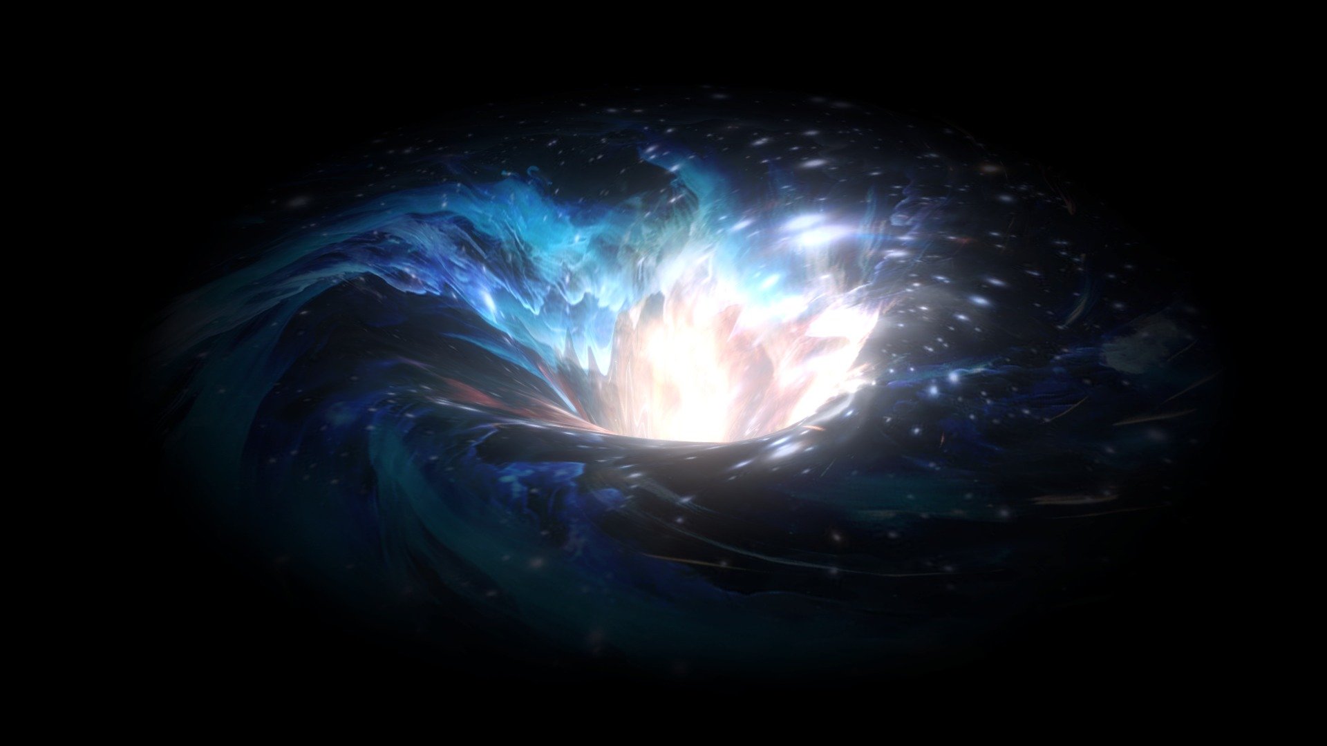 Galaxy Space Portal Black Hole - Buy Royalty Free 3D model by tamminen ...