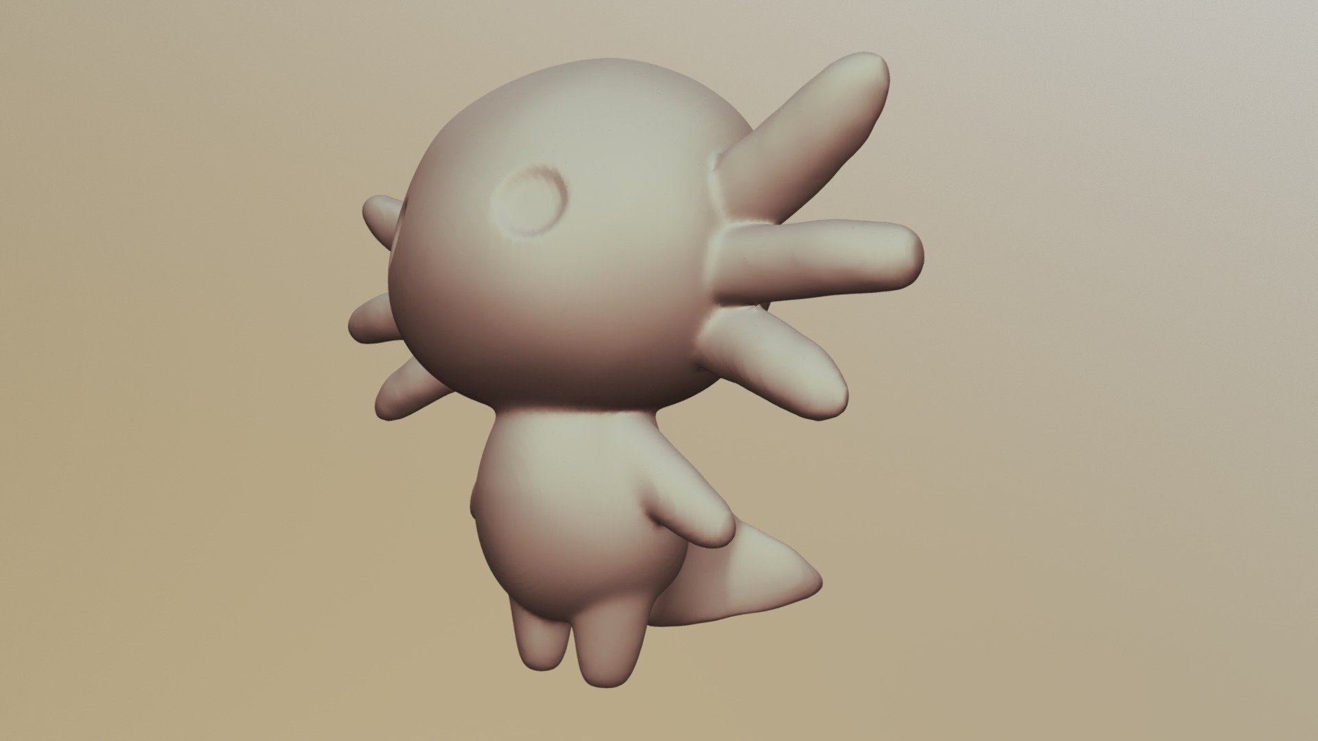 Axolotl - 3D model by taylergrey [af31dee] - Sketchfab