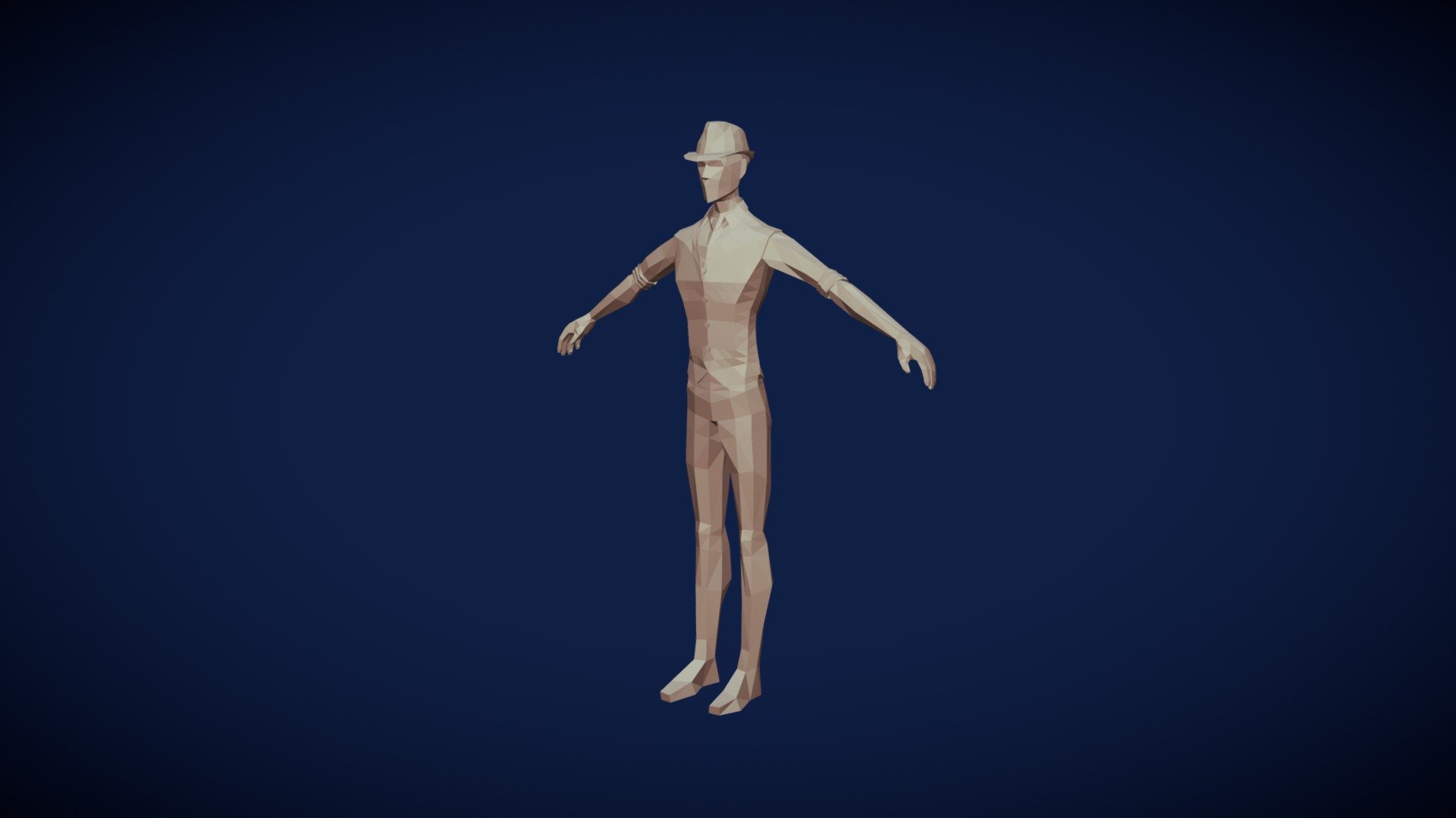 Low Poly Mobster - "Classy Criminal" Model - Download Free 3D model by ...