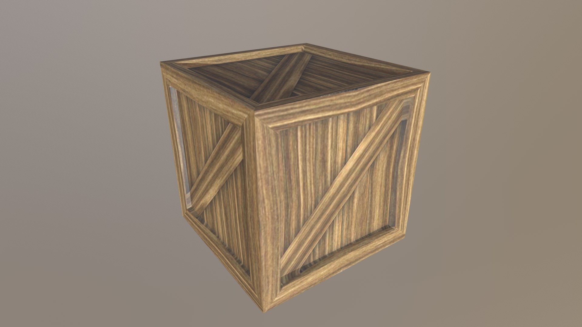 Wooden Box - 3D model by juanmamm271 [af33852] - Sketchfab