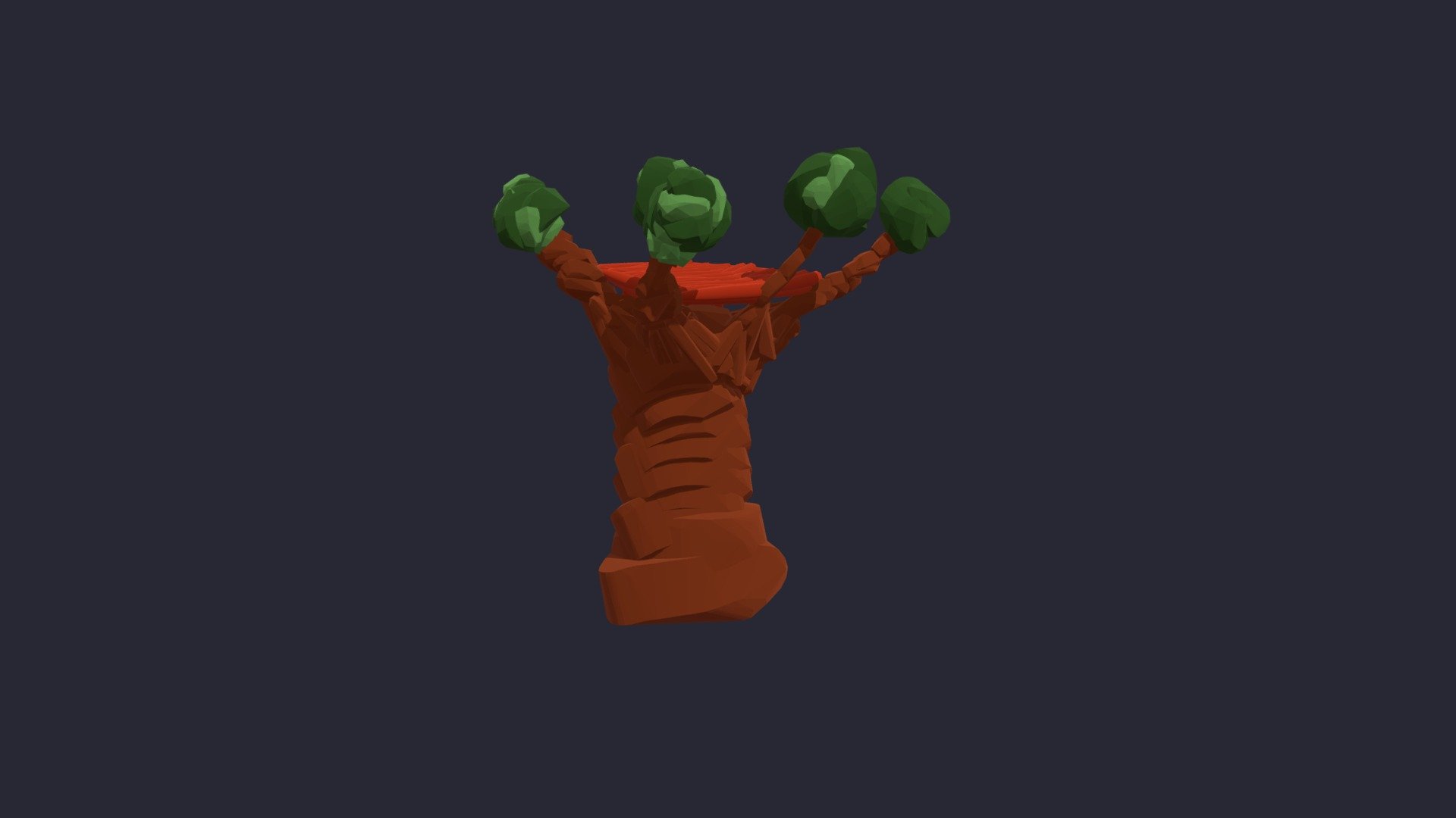 Nice tree for kids to play on - Download Free 3D model by CeroVR ...
