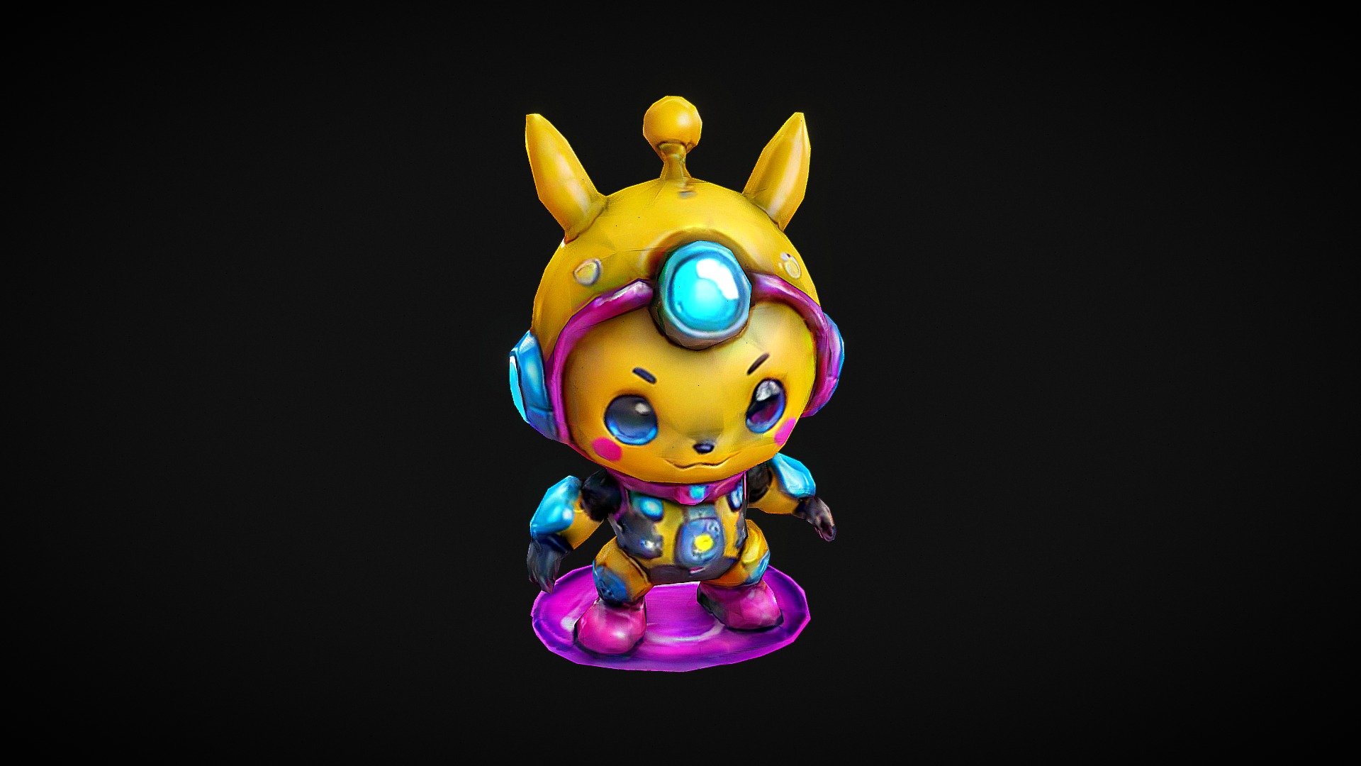 Anime Cartoon: Battle Baby - Download Free 3D model by klrxyz [af398af ...