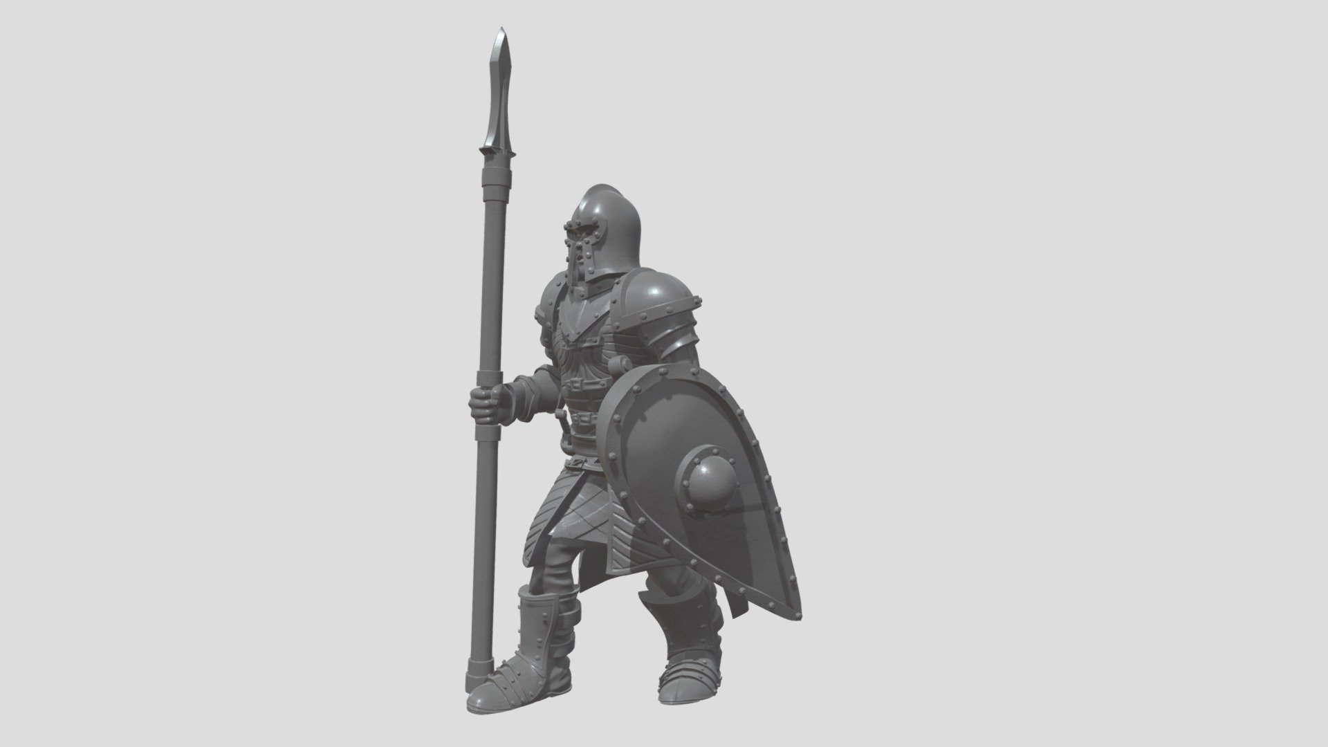 Guard - Spear - Patrol - 3D model by McNacMedia [af3a761] - Sketchfab