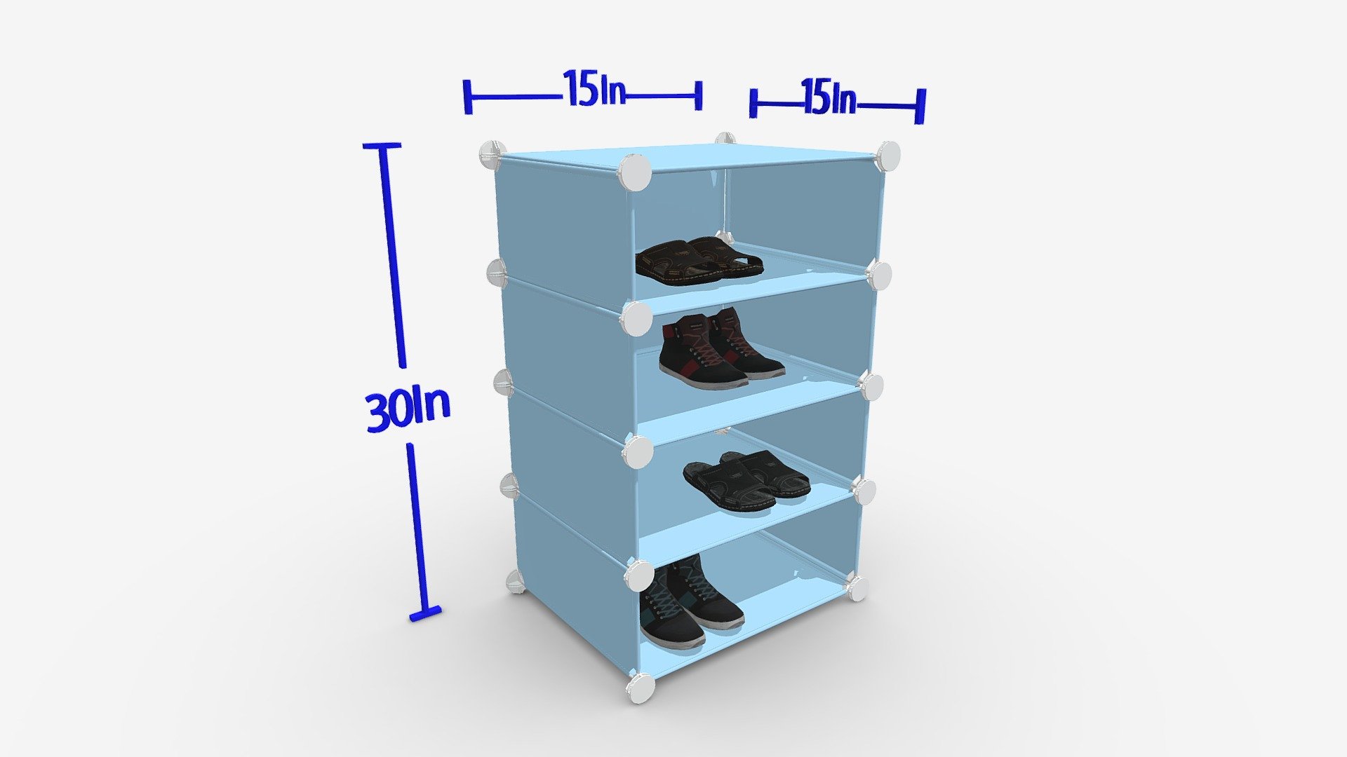 shoe rack - 3D model by fluidvoxel [af3b59c] - Sketchfab