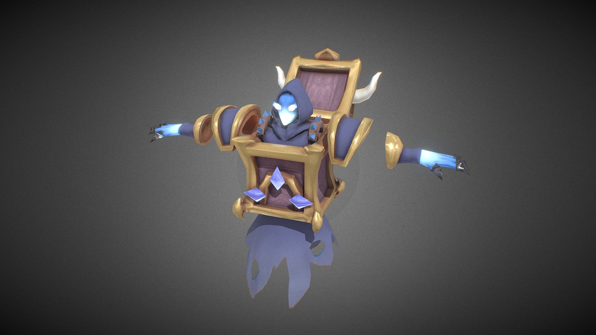 ghost - Buy Royalty Free 3D model by MayaMaster [af3ba2a] - Sketchfab Store