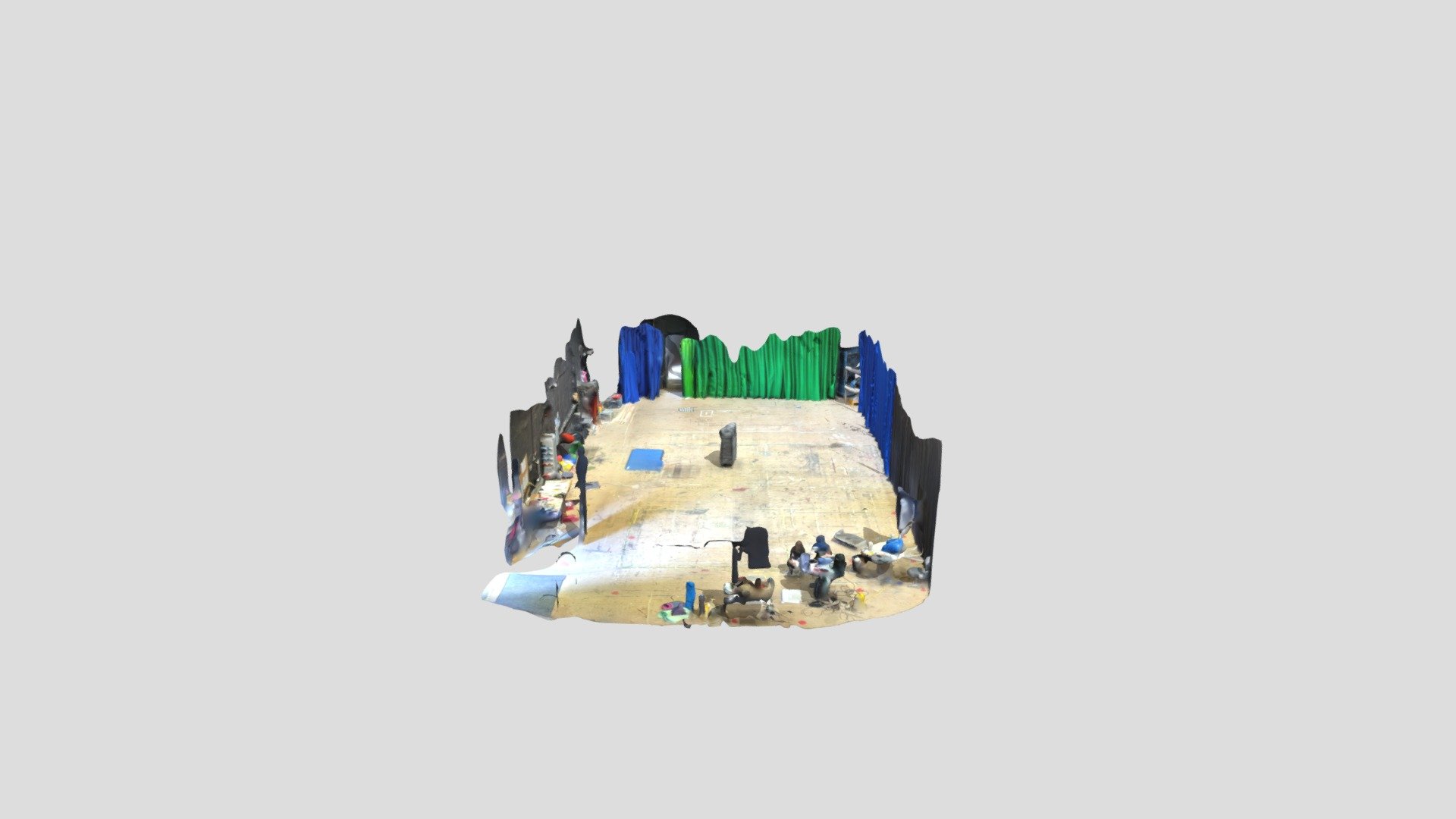Studio 3D scan - Media in Space 2023 - Download Free 3D model by ...