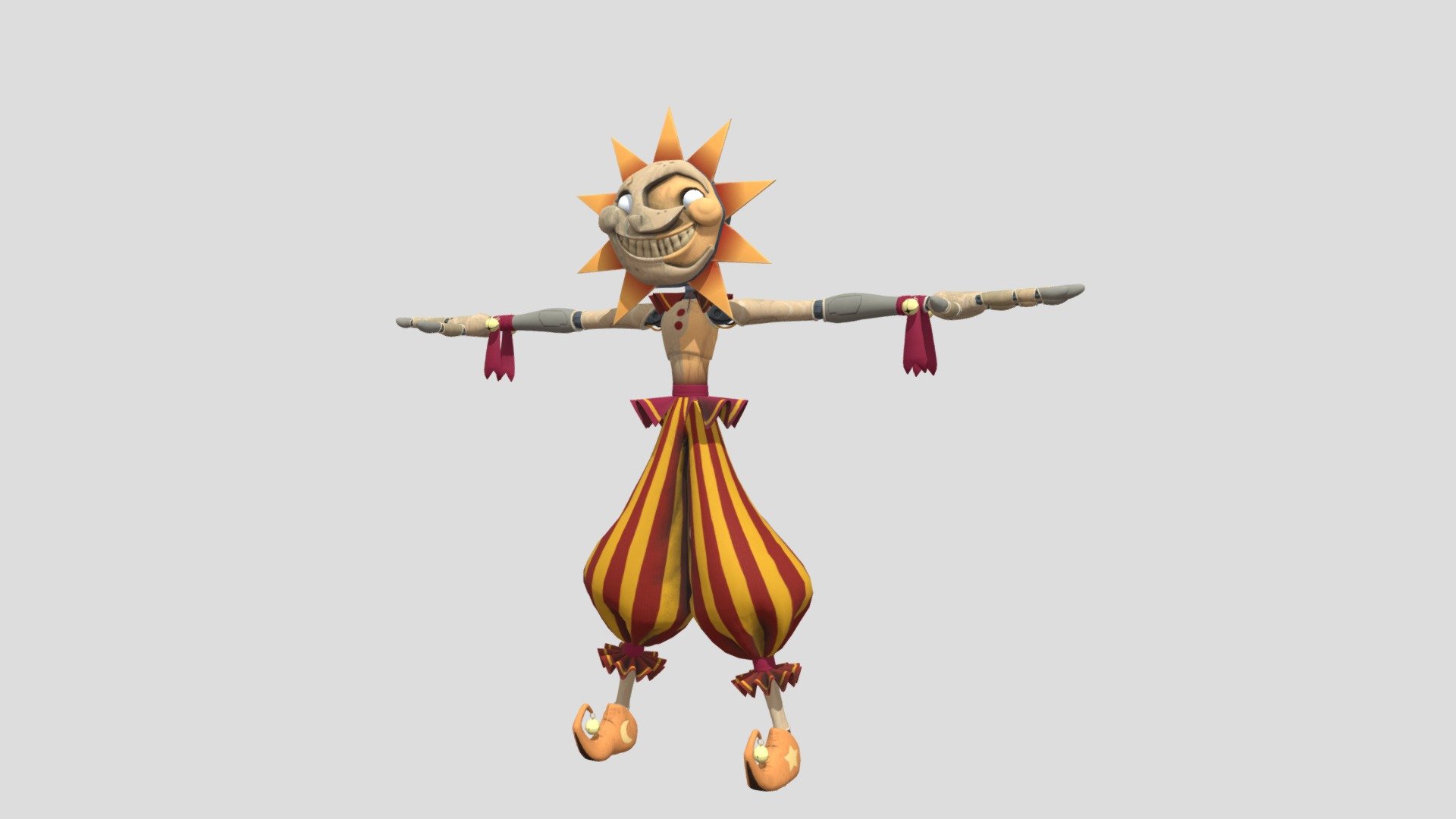 Sun (fixed🎉/🚨NOT MY MODEL🚨 and RIGGED) - Download Free 3D model by ...