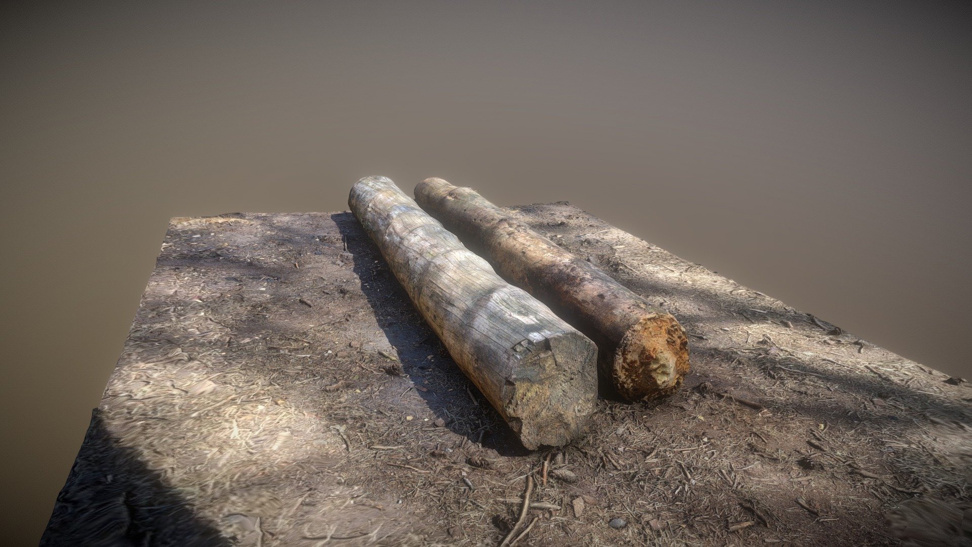 Wood logs - Download Free 3D model by fhemmekam [af400f7] - Sketchfab