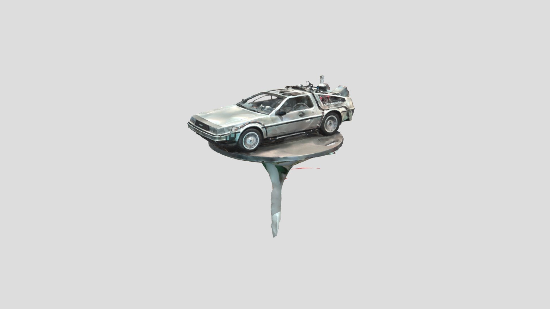 Delorean_1 - 3D model by yt06maj [af43482] - Sketchfab
