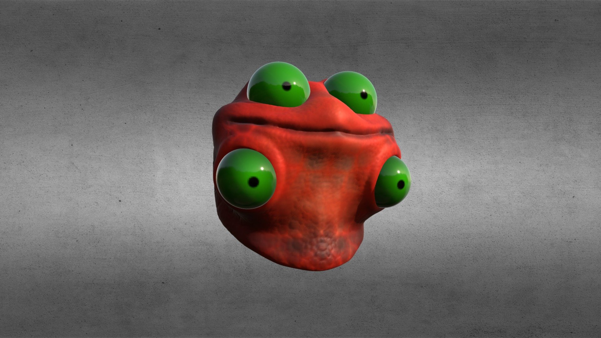 Catfrog Alien - 3D model by Ruan.Miranda [af44067] - Sketchfab