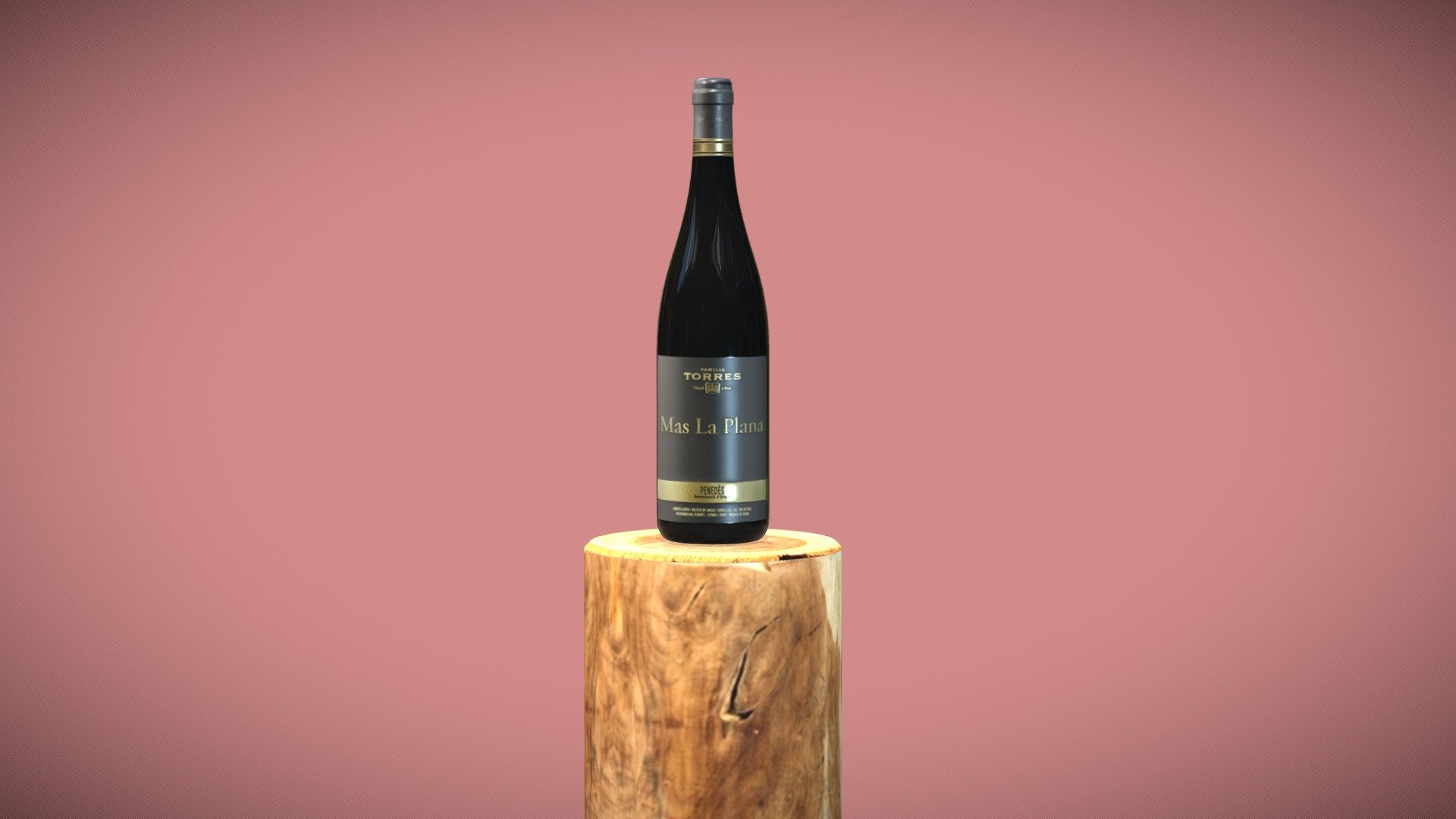 Botella Torres Mas la Plana - 3D model by Think & Work (@Thinkandwork ...