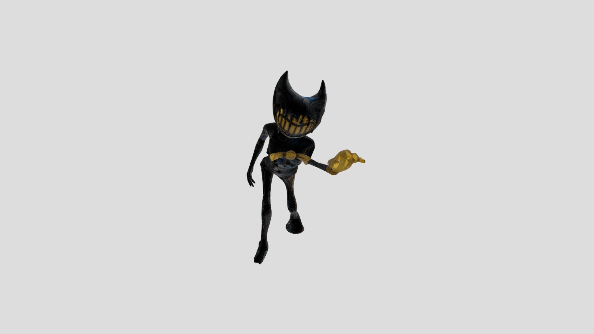 Ink Bendy model Mouth Rig By mlspencer - Download Free 3D model by ...