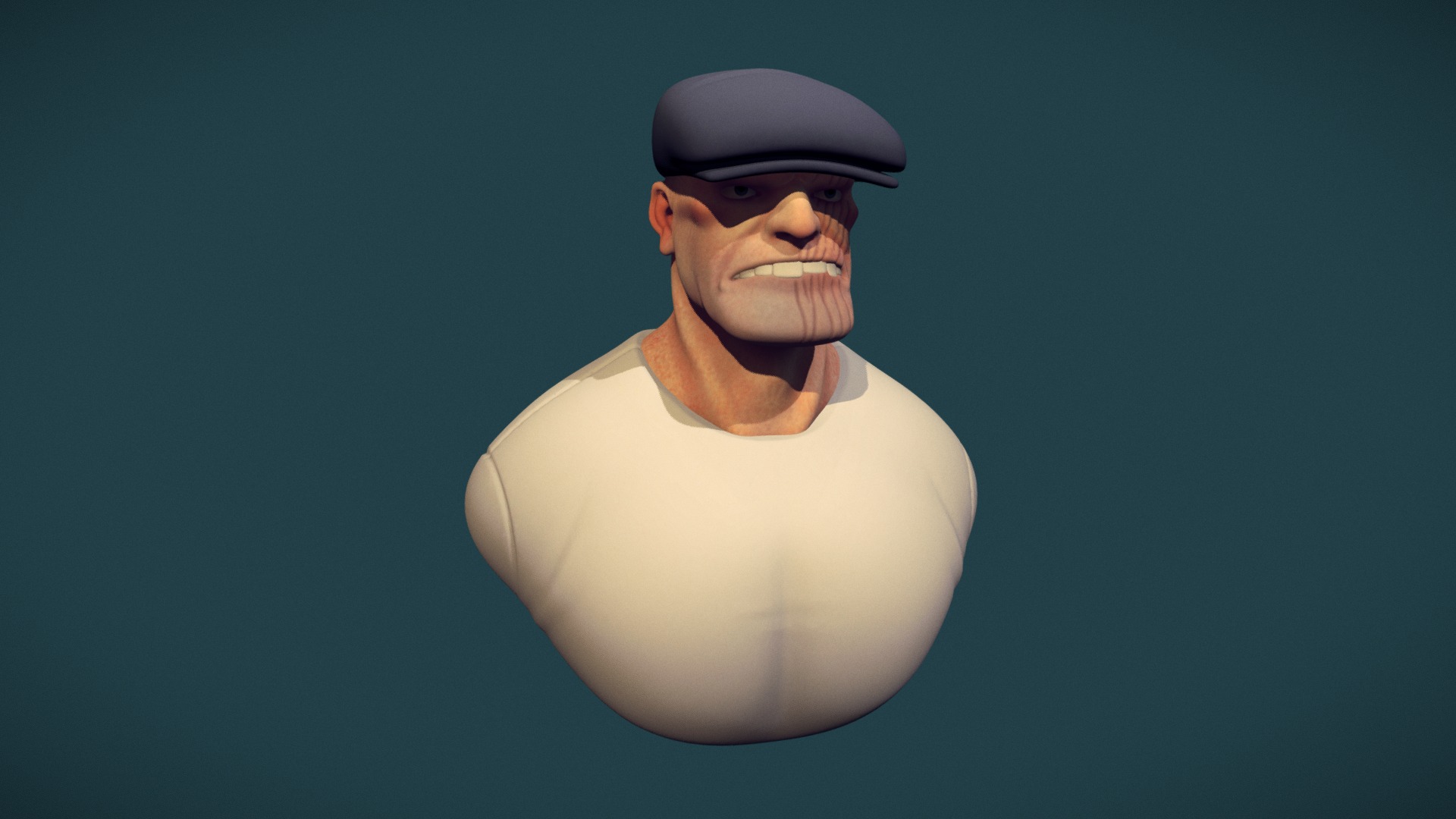 The Goon - 3D model by Bram Van Gerrewey (@bramvangerrewey) [af44e68 ...