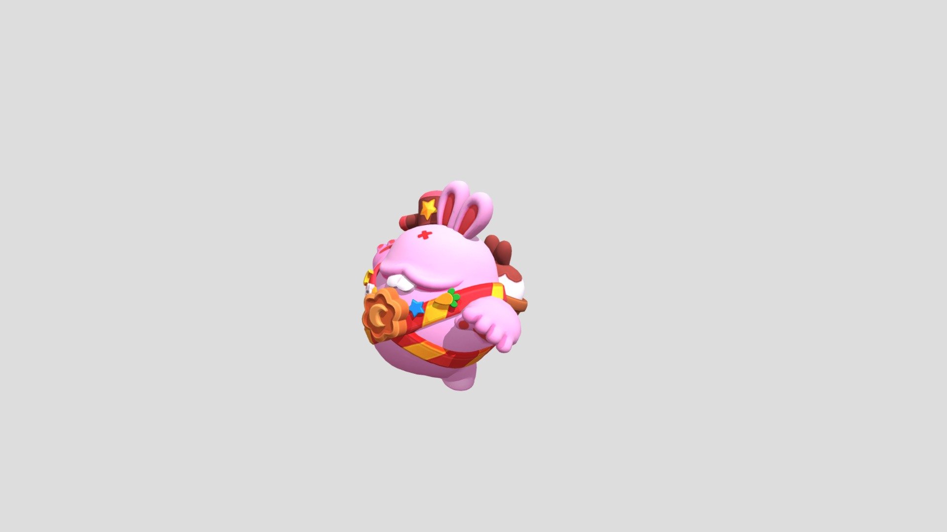 Squeak_rabbit_geo - Download Free 3D model by mourad (@mouradouchen11 ...
