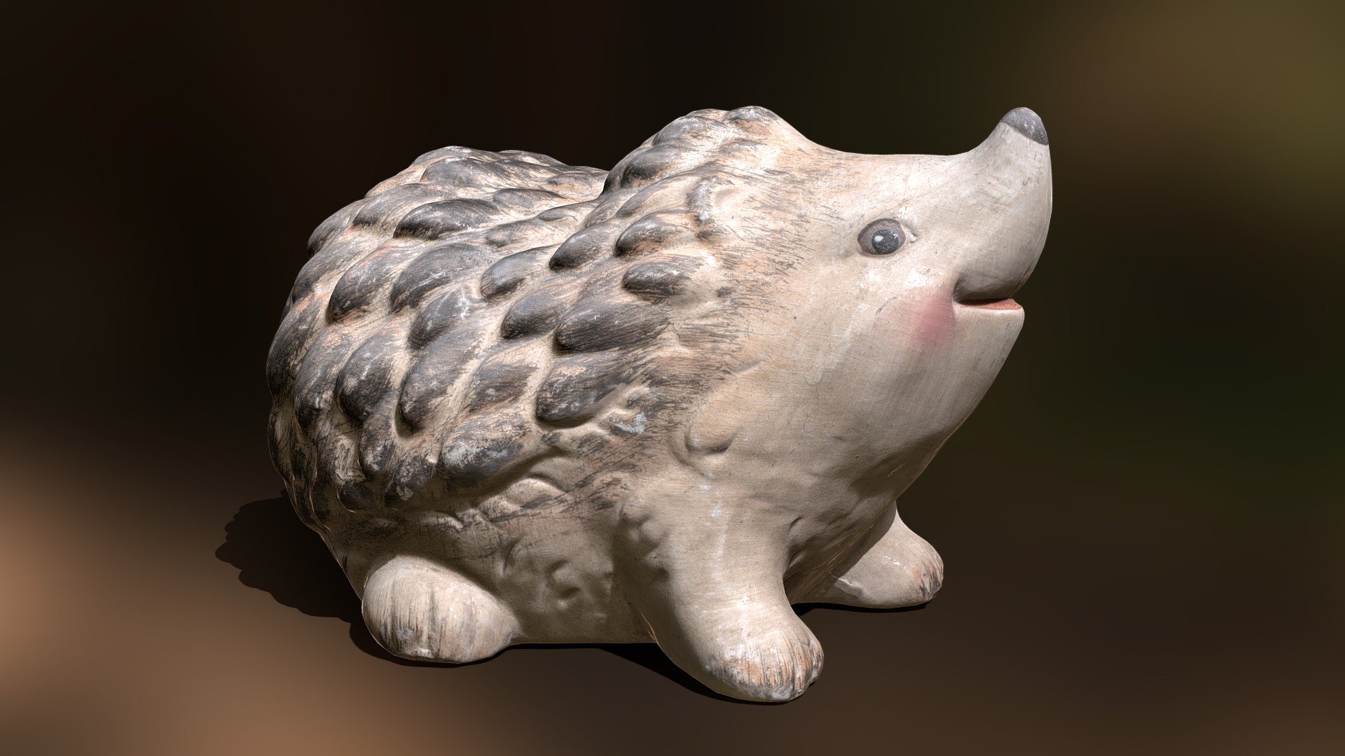 Hedgehog Garden Sculpture - Download Free 3D model by Andrea Spognetta ...