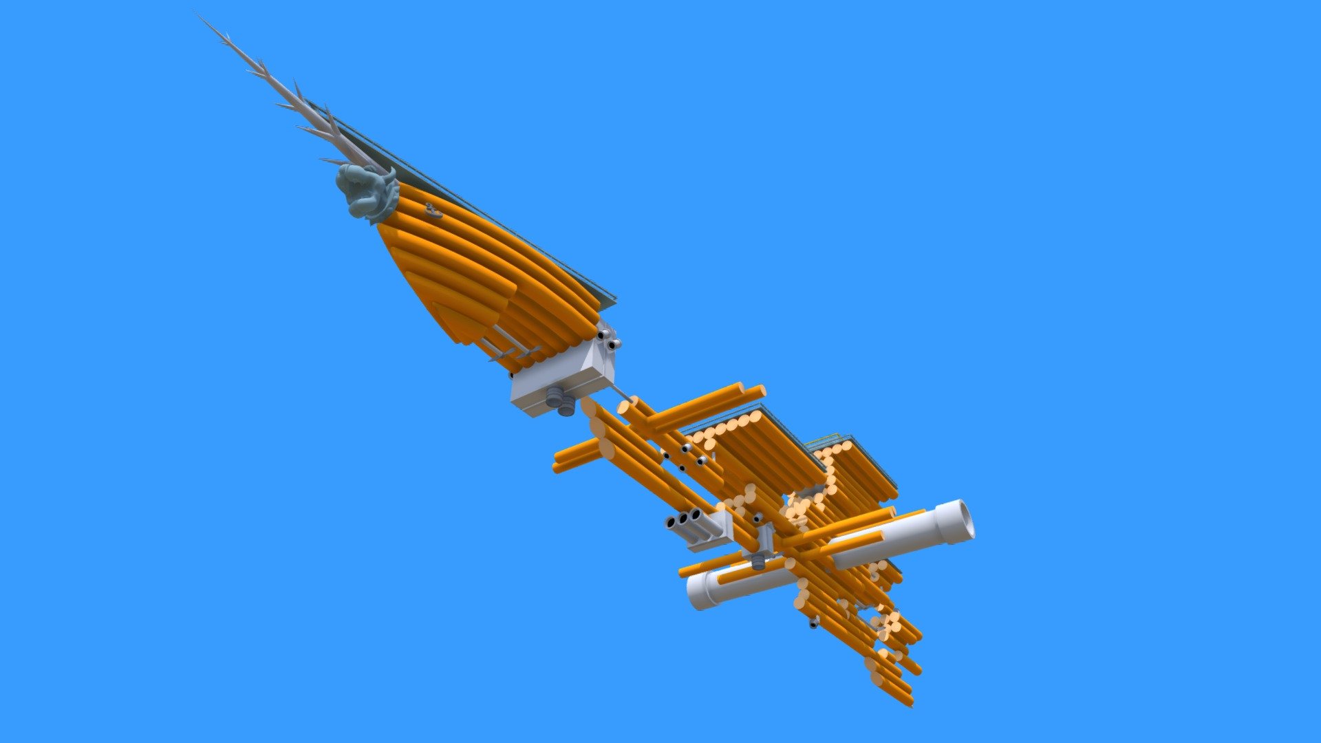 The Doomship - Download Free 3D model by Peardian [af48729] - Sketchfab